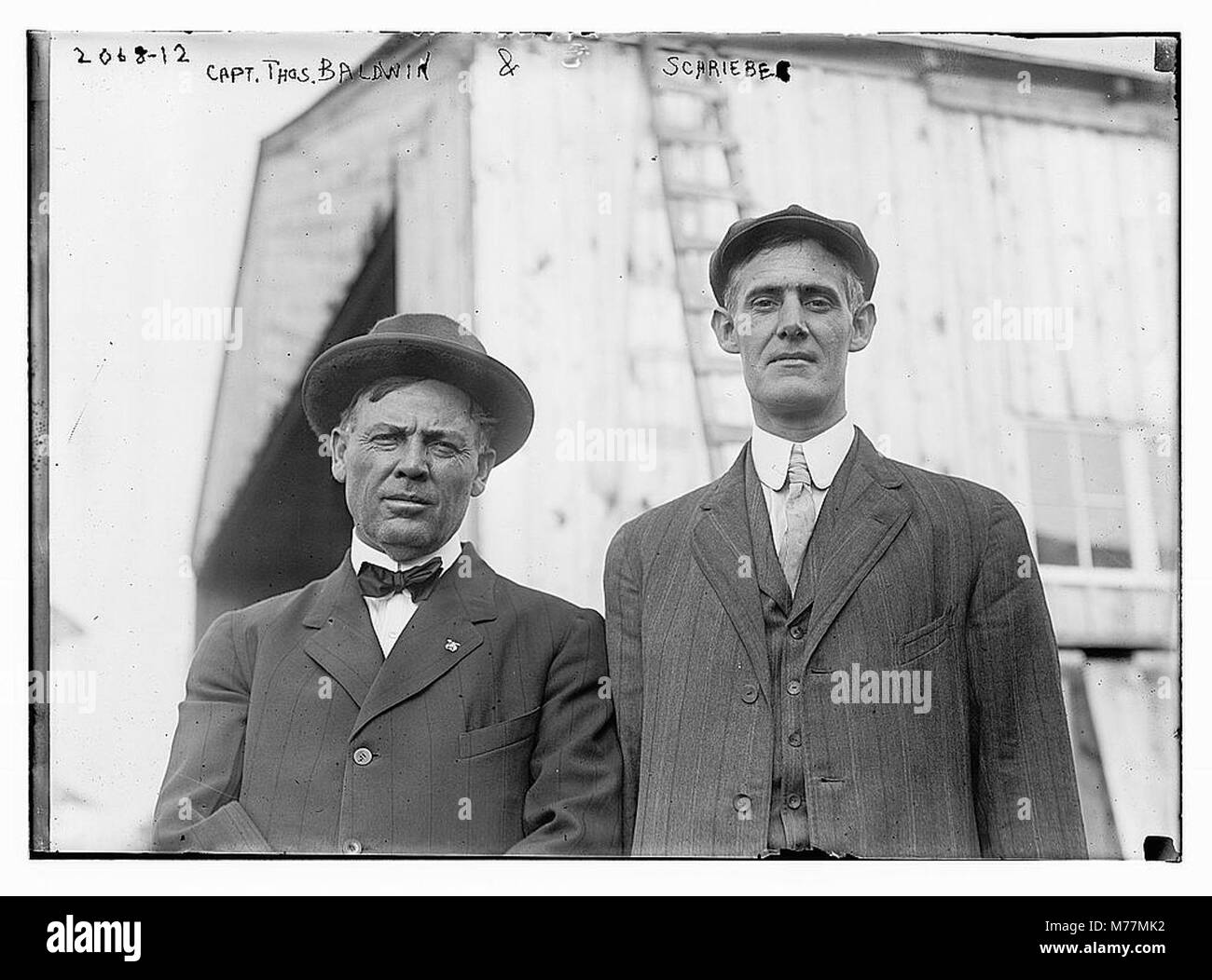 A portrait of Captain Thomas Baldwin Schrieber, a distinguished ...