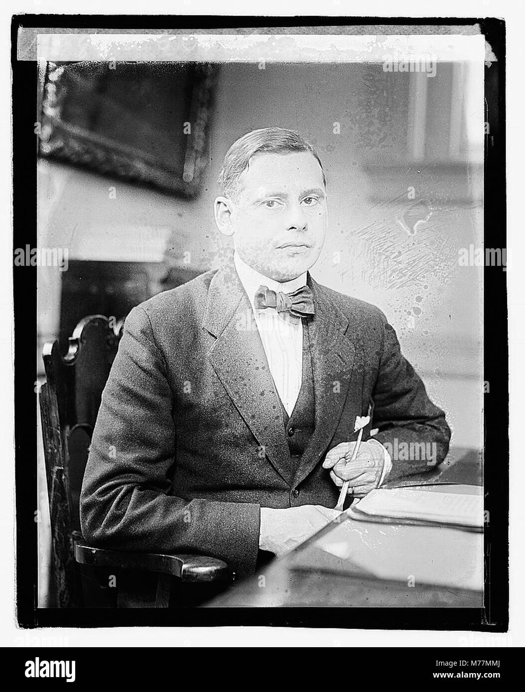 A portrait of A.G. Prochnik, possibly a notable figure in business ...