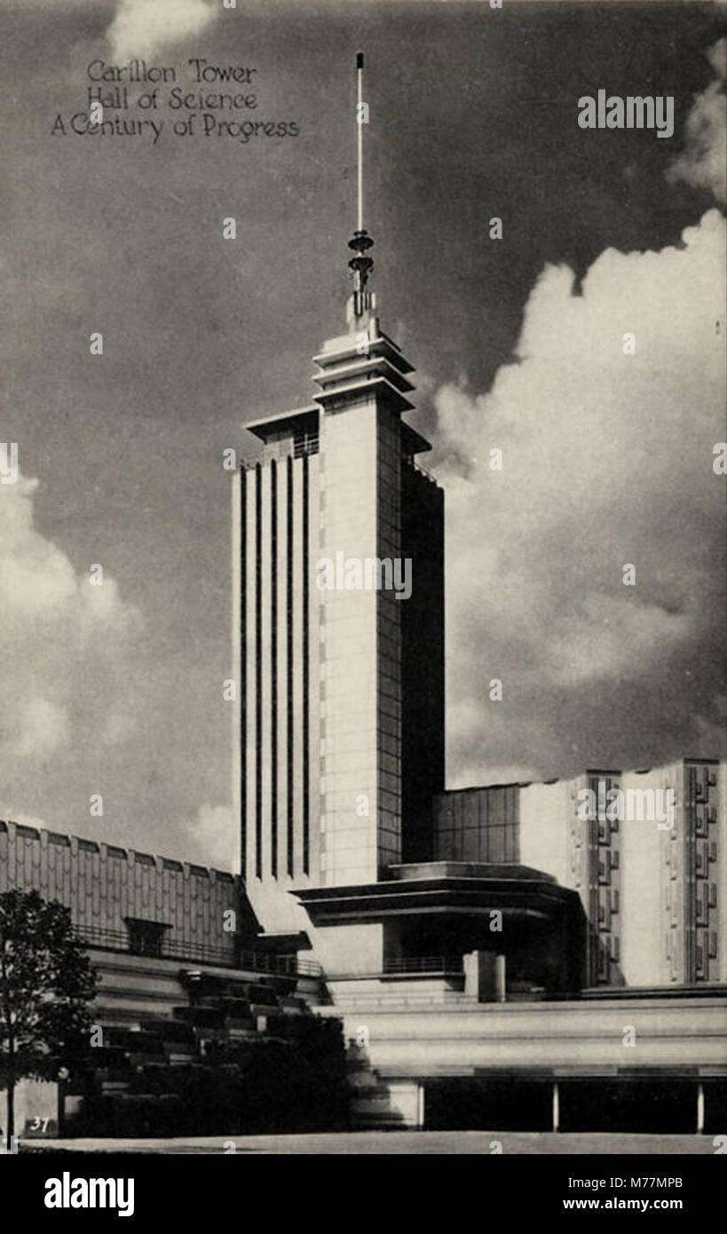 The Carillon Tower in the Hall of Science, part of the A Century of ...