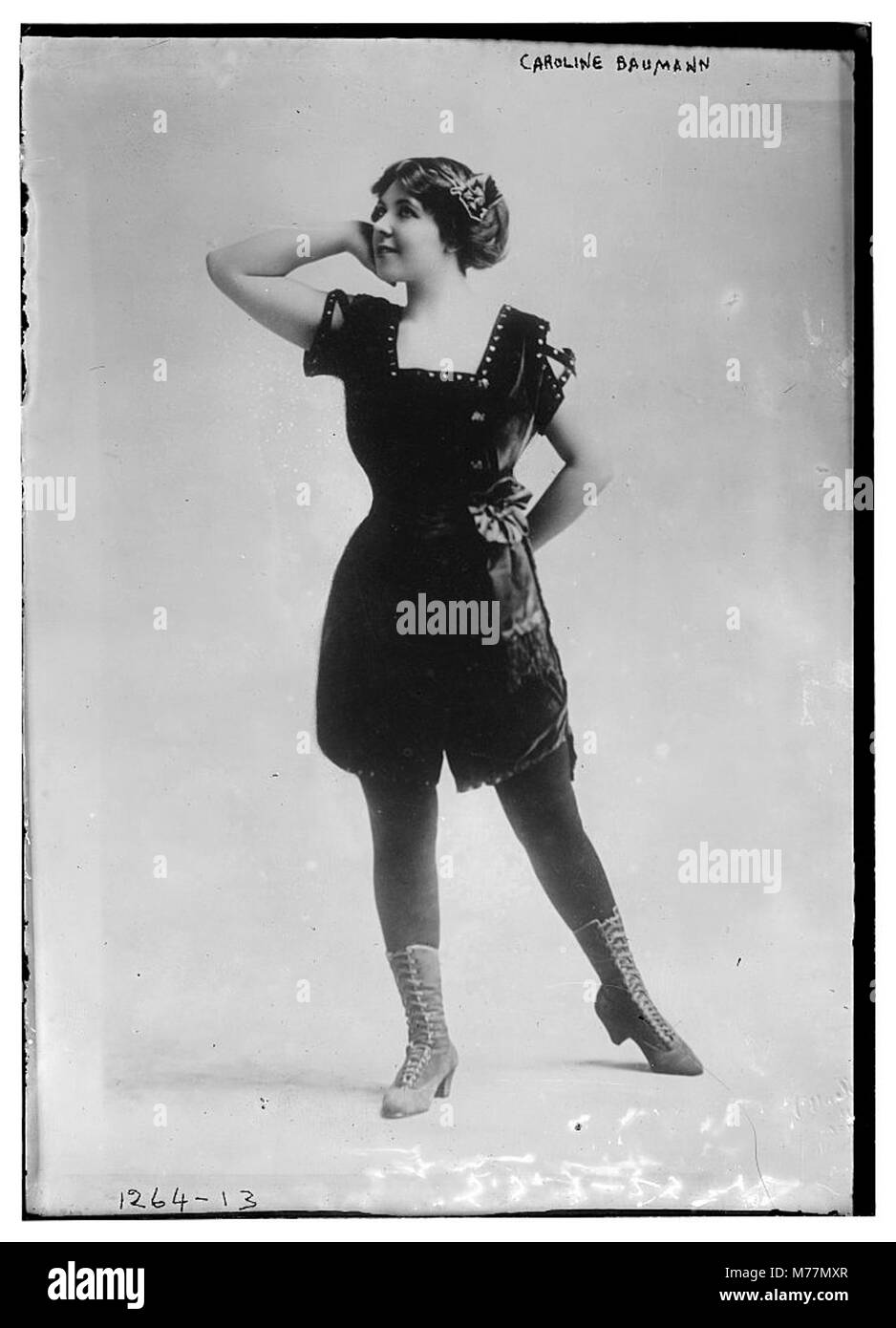 A portrait of Caroline Beauman, showcasing her formal appearance ...