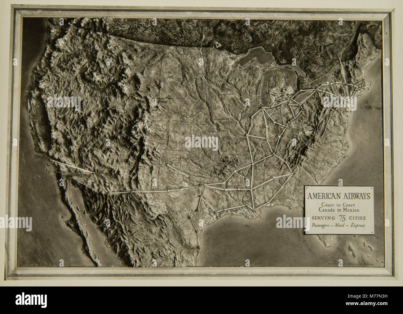 A custom map created by Cartographic Publishing, showcasing detailed ...