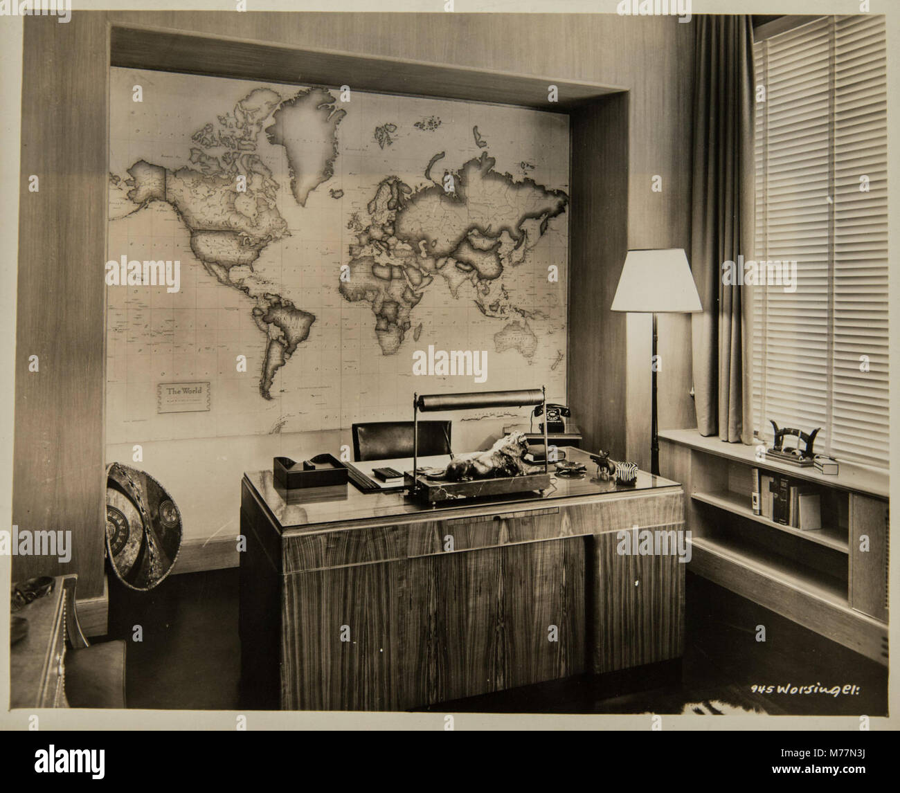 This image showcases a custom-made map from a cartographic publisher ...