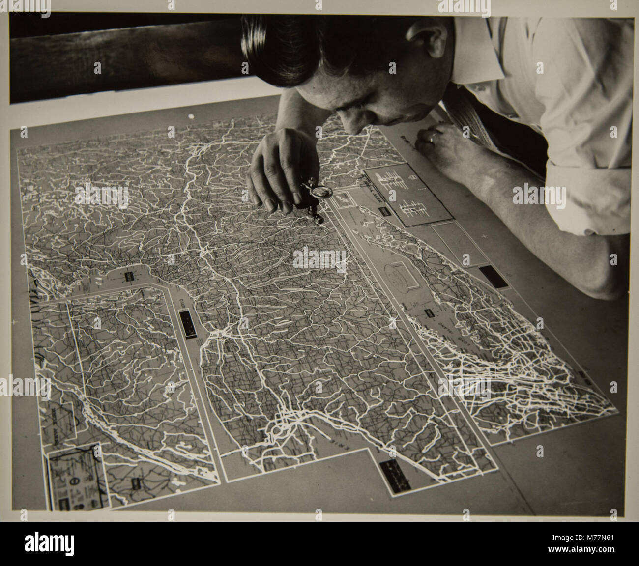 This image depicts cartographic publishing focusing on road maps. Road ...