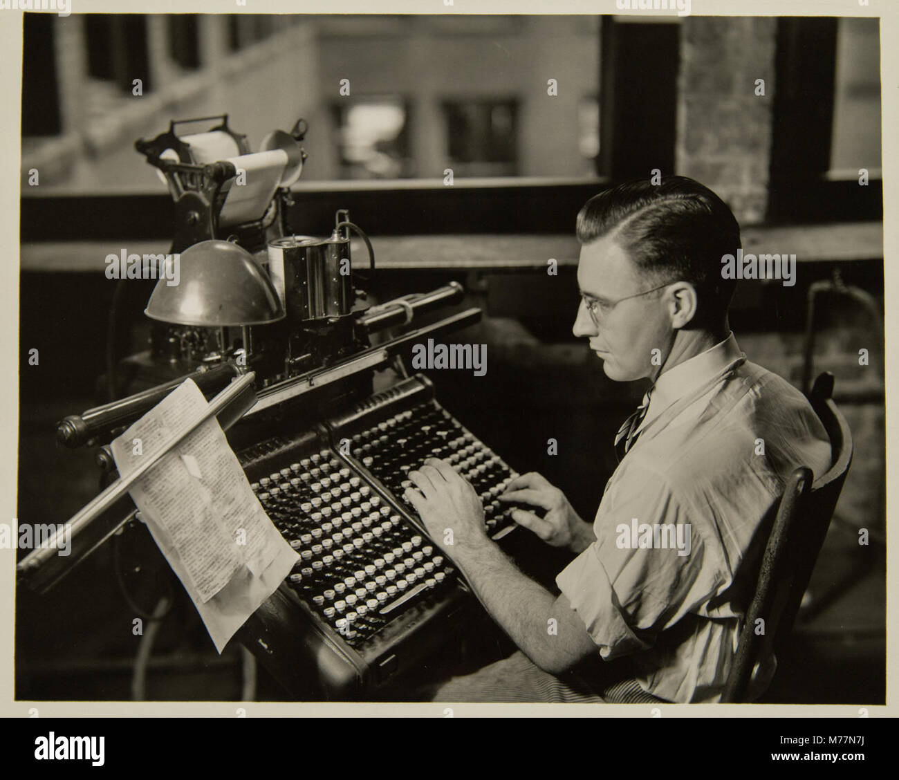 This image depicts the production procedures in cartographic publishing ...