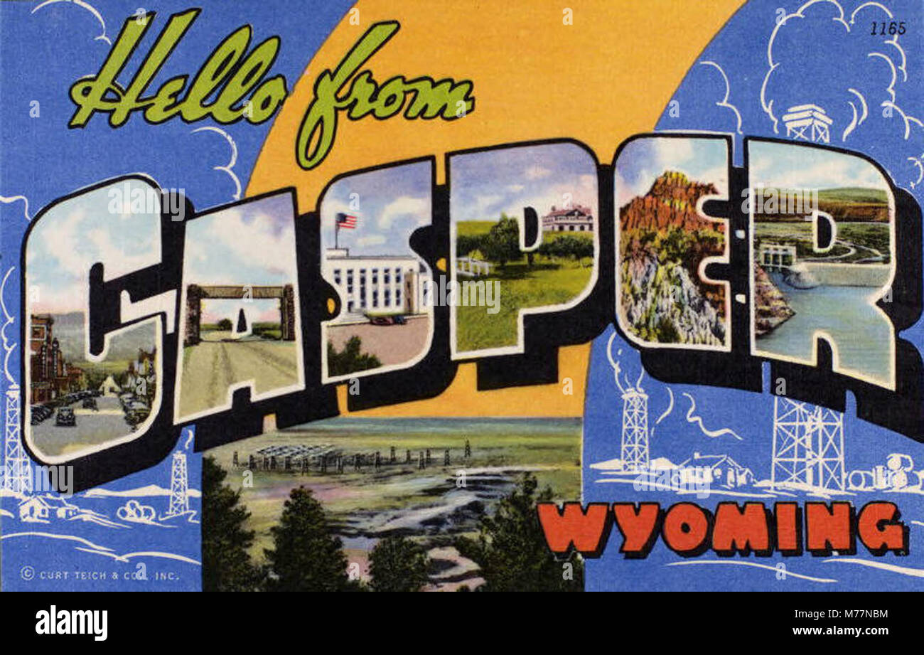 Casper wyoming history hi-res stock photography and images - Alamy