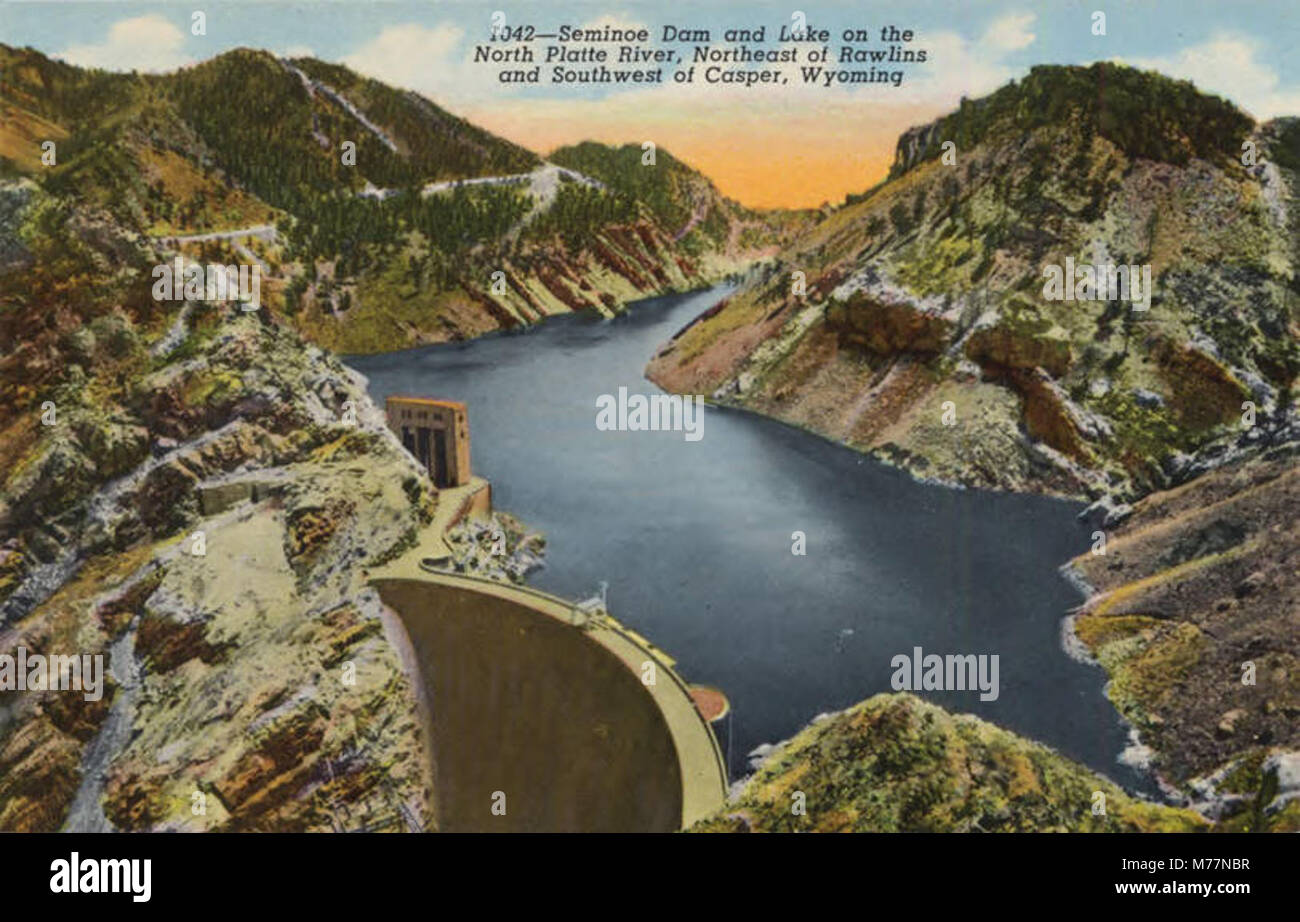 Seminoe dam hi-res stock photography and images - Alamy