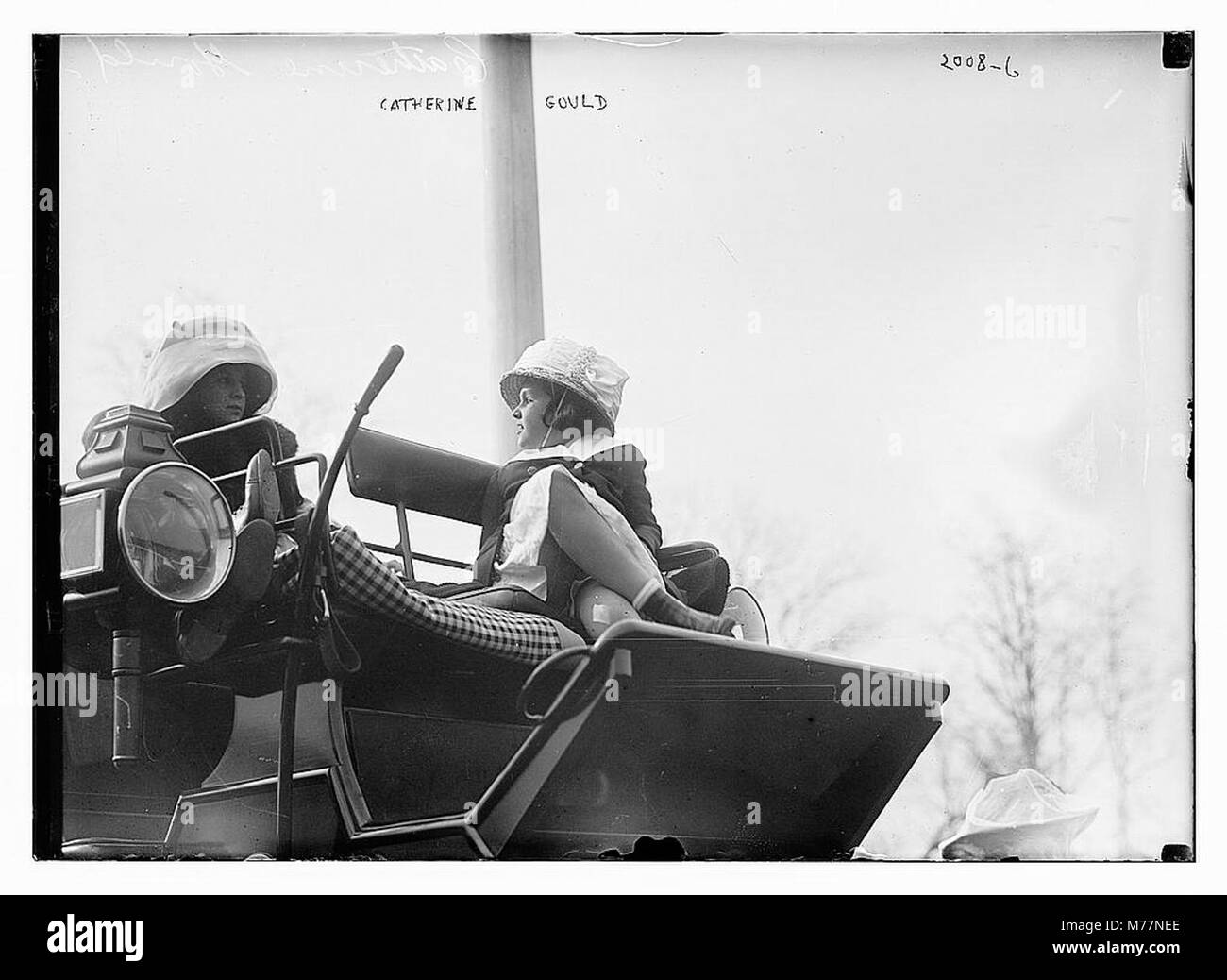 A portrait of Catherine Gould, captured in a formal photograph ...