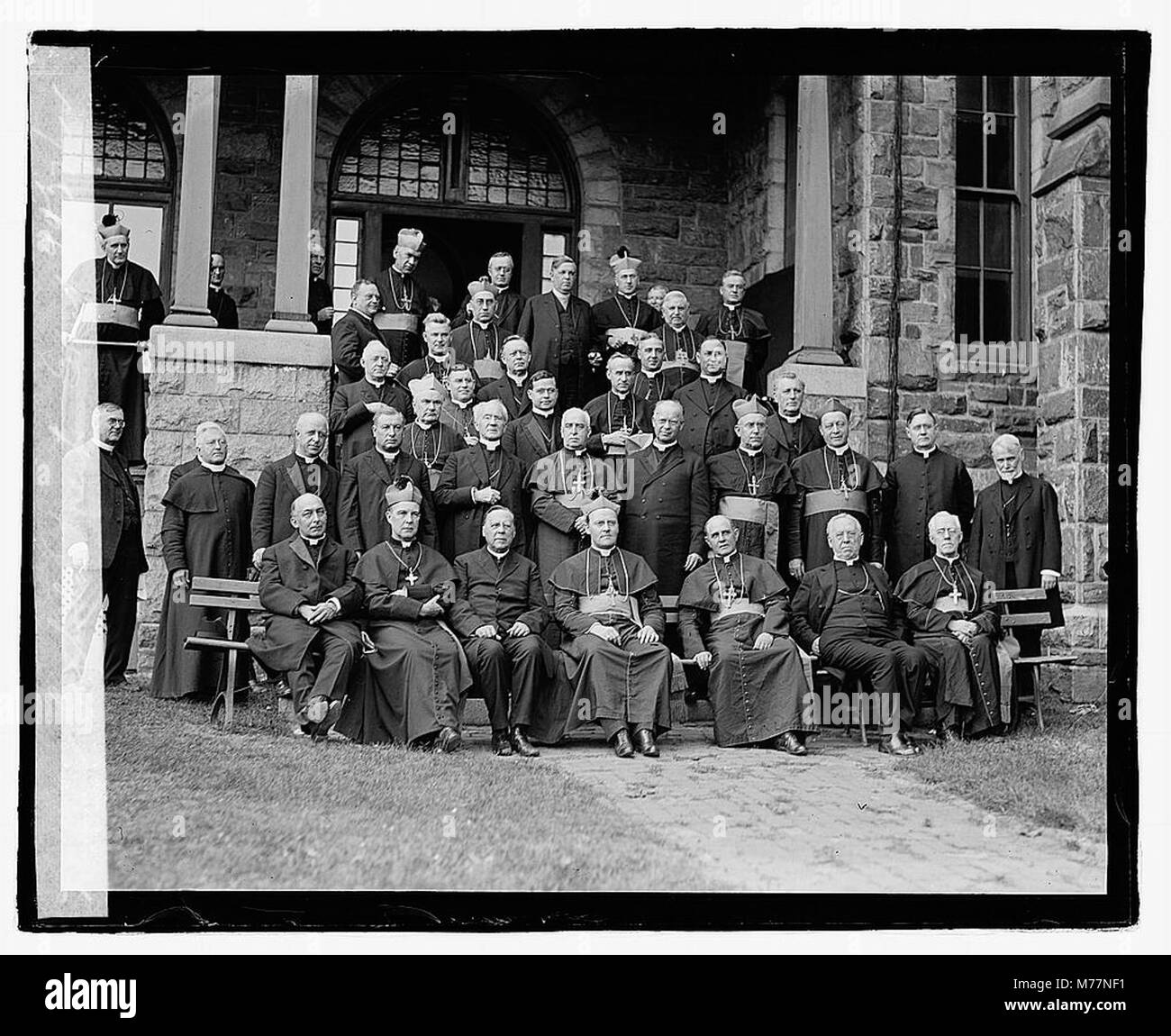 Historical image showing catholic Black and White Stock Photos & Images ...