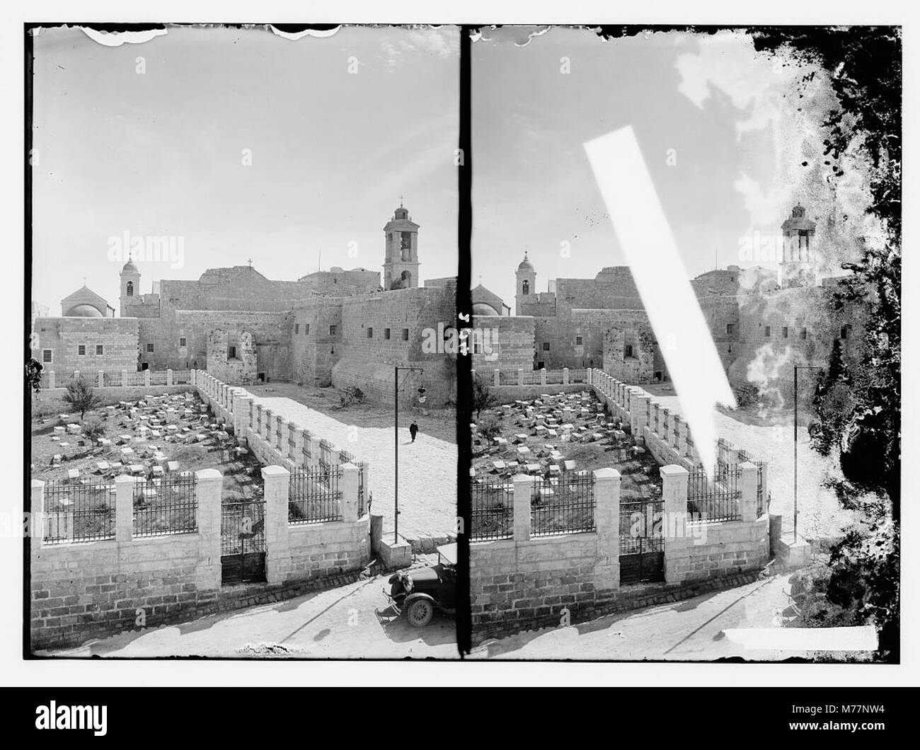 Birthplace of jesus bethlehem Black and White Stock Photos & Images - Alamy