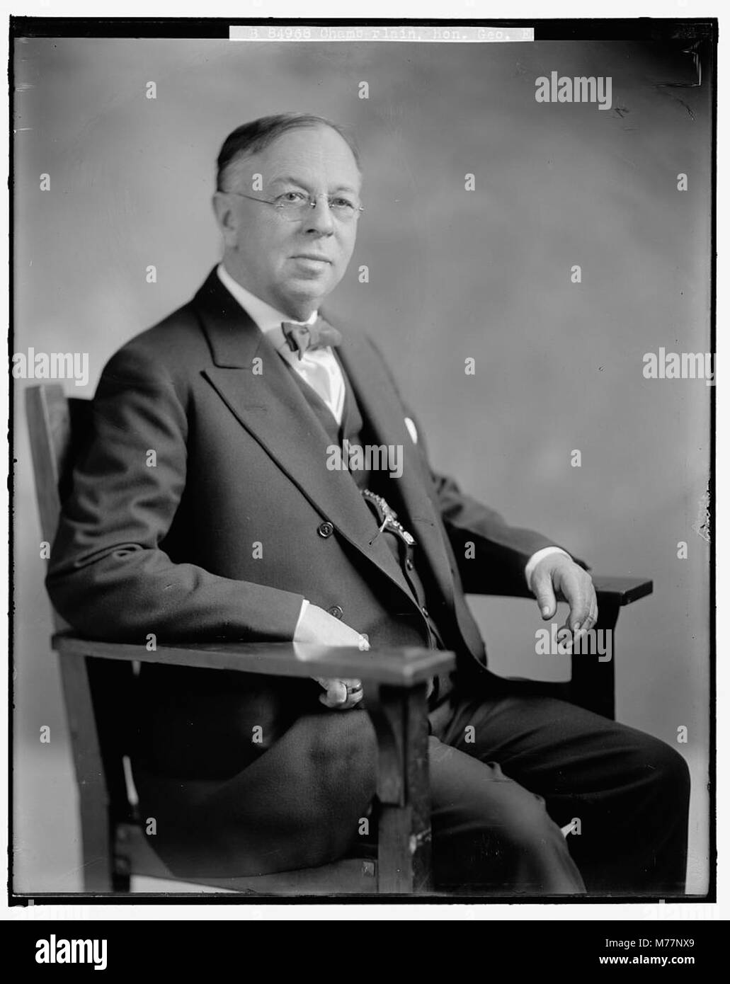 This image depicts George E. Chamberlain, an honorable figure in U.S ...