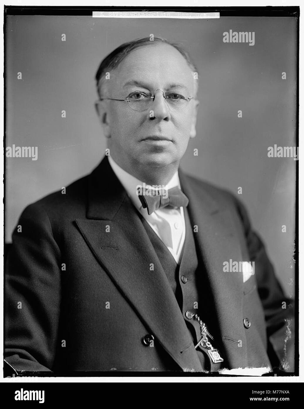 This image shows George E. Chamberlain, an honorable figure, likely a ...