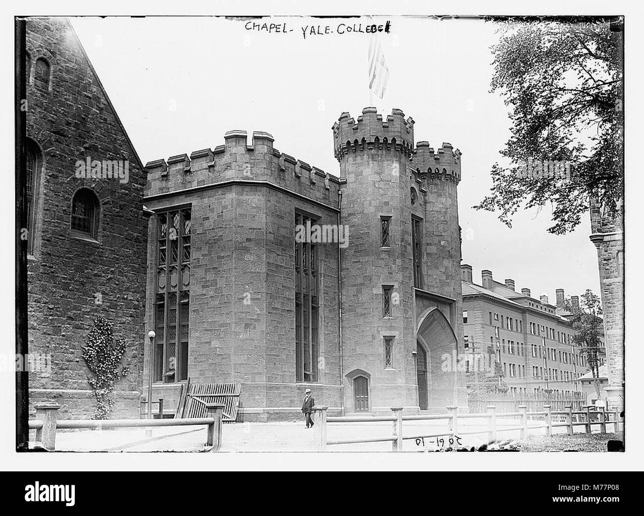 The Chapel at Yale College, an iconic building in New Haven ...