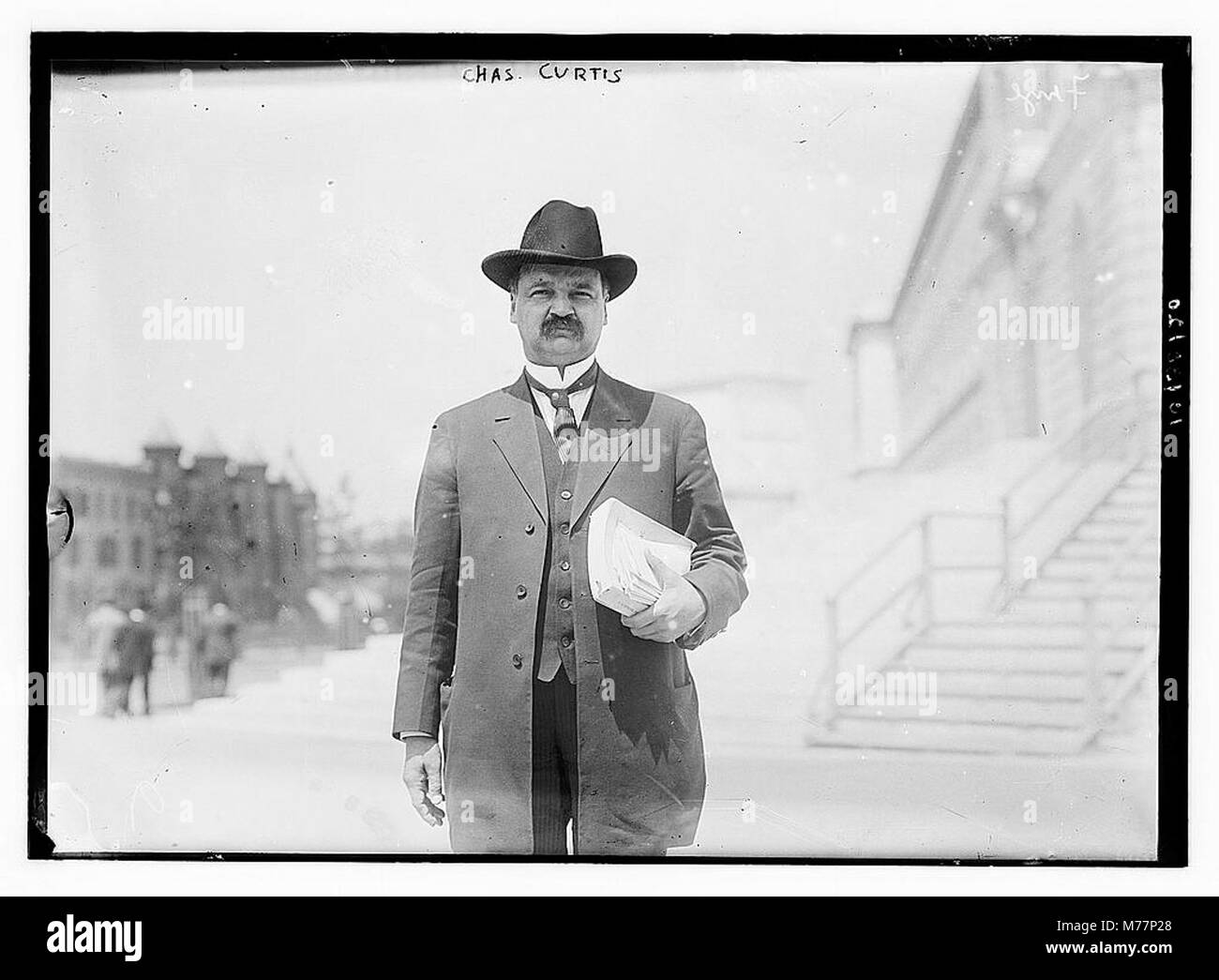 Charles Curtis, an American political figure, serving as Vice President ...