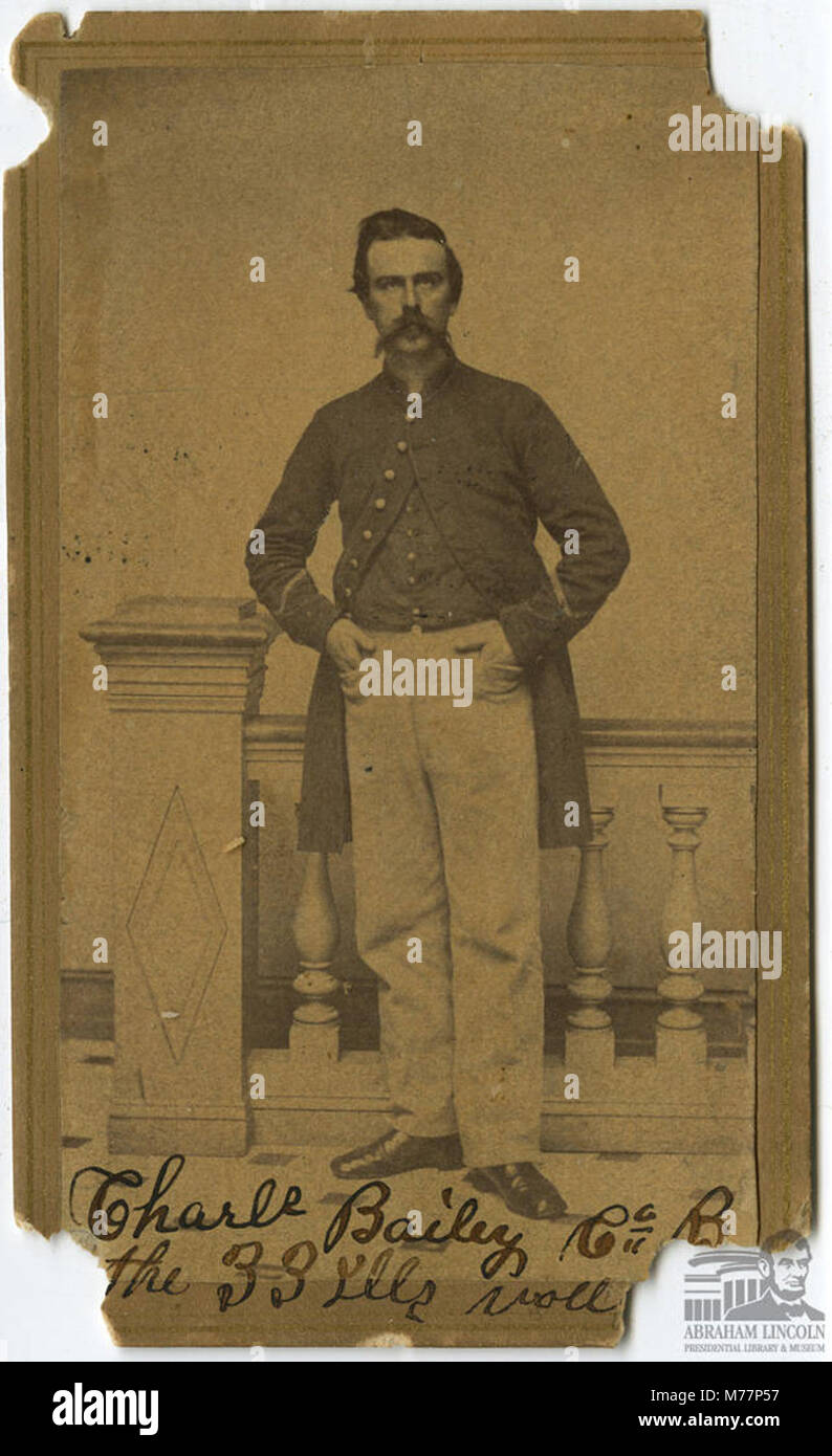 A portrait of Charles William Bailey, a notable figure, highlighting ...