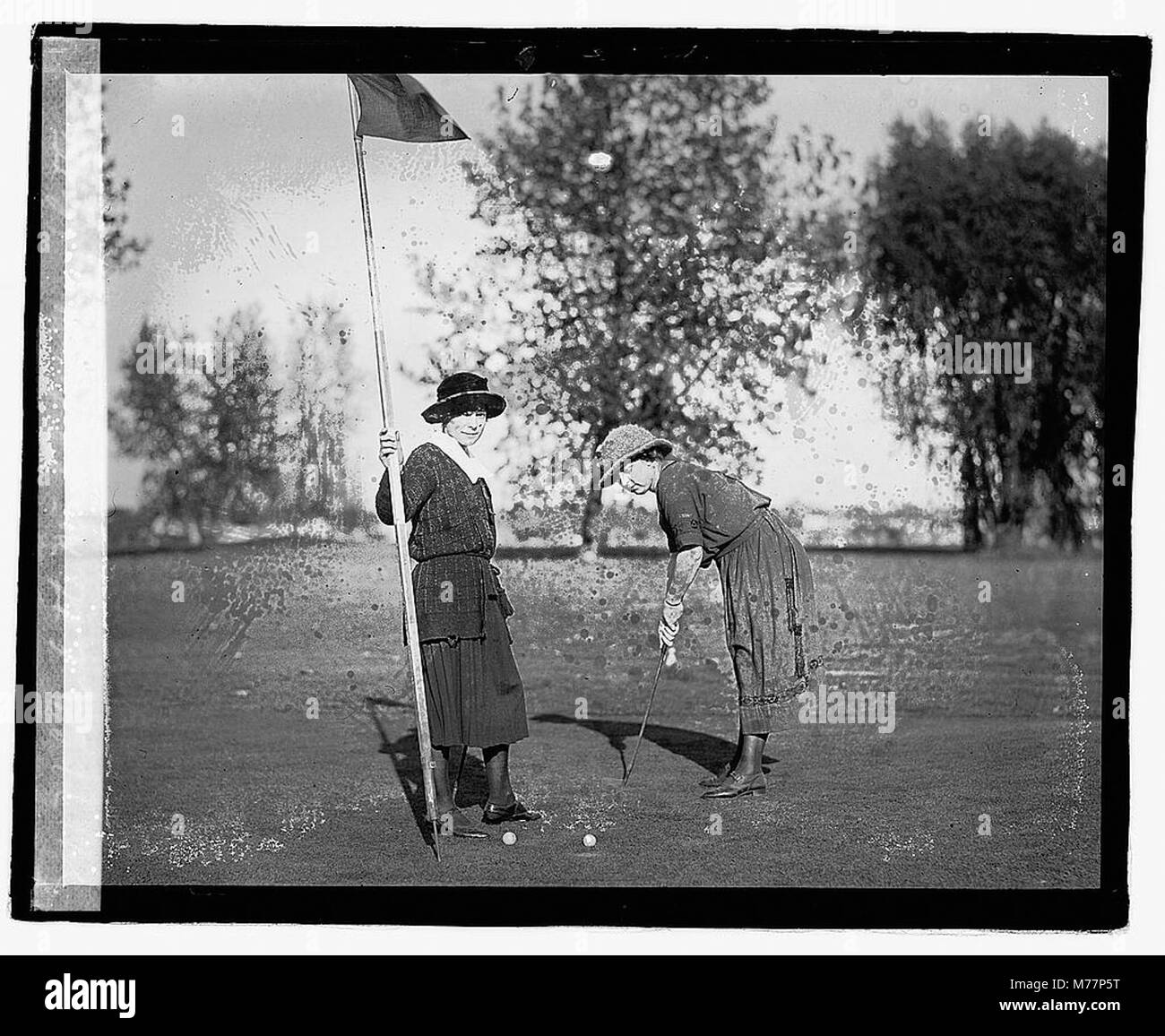A photograph featuring Charlotte Muhlofer (left) and Mary Slattery ...