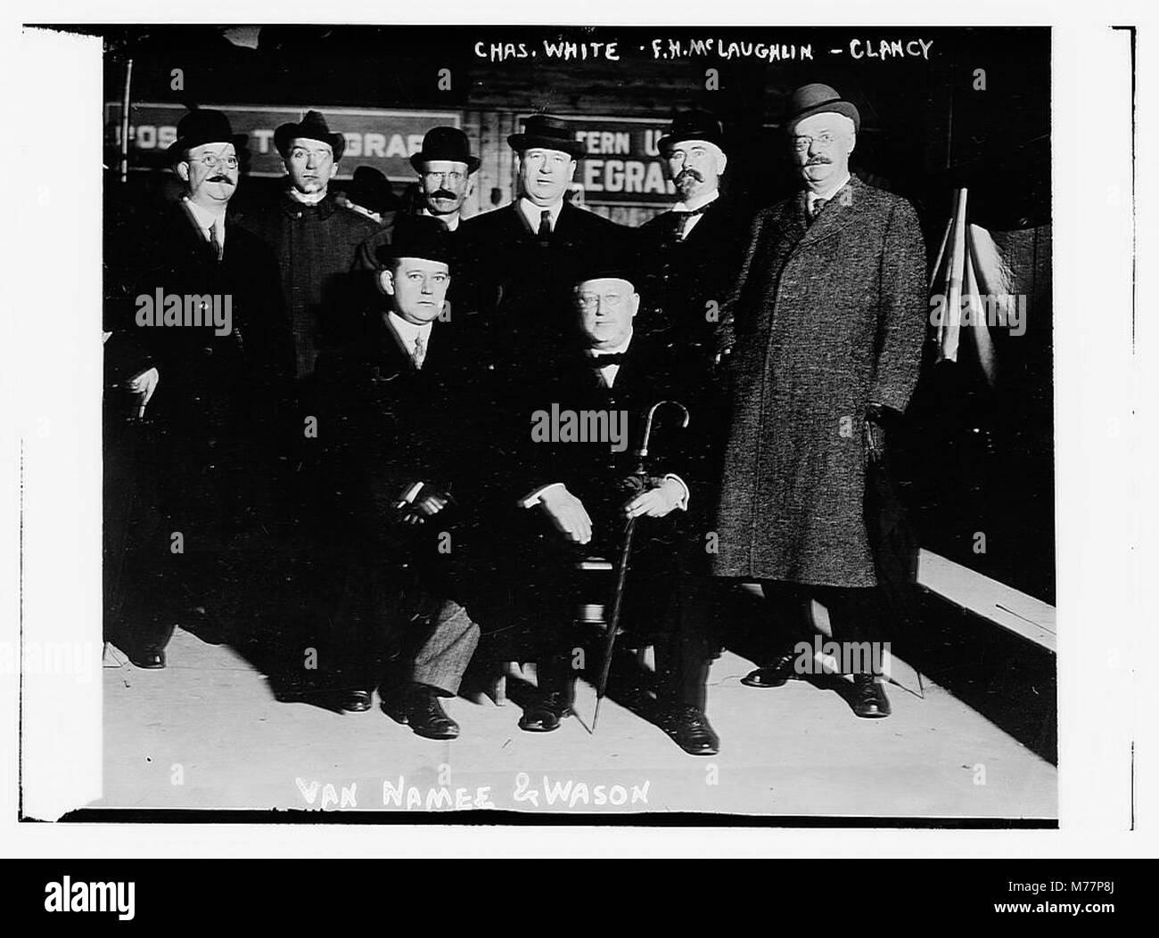 Chas. White, F.H. McLaughlin, Clancy, Van Namee & Wason LCCN2014690903 ...