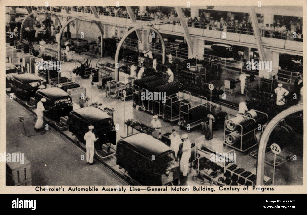 Production line assembly history hi-res stock photography and images ...