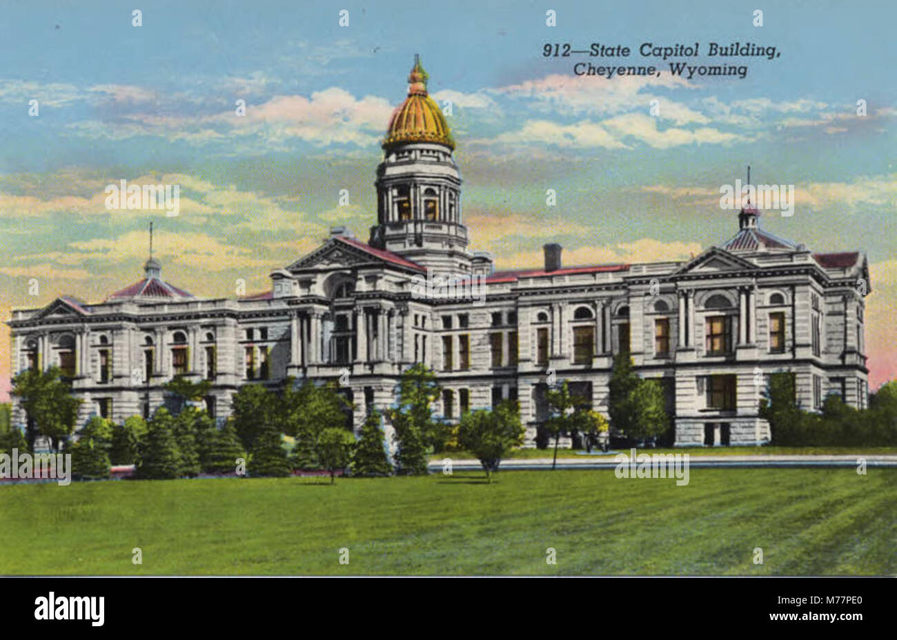 The State Capitol Building in Cheyenne, Wyoming, is shown in this ...