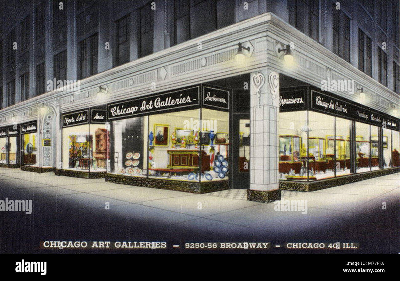 Chicago photo galleries hi-res stock photography and images - Alamy