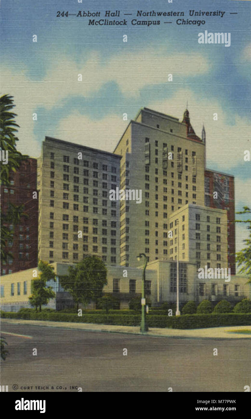 Abbott Hall -- Northwestern University -- Mcclintock Campus -- Chicago ...