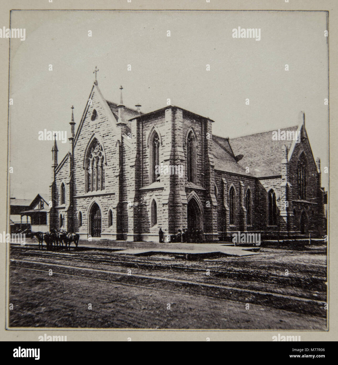 This image shows Grace Methodist Episcopal Church in Chicago before the ...