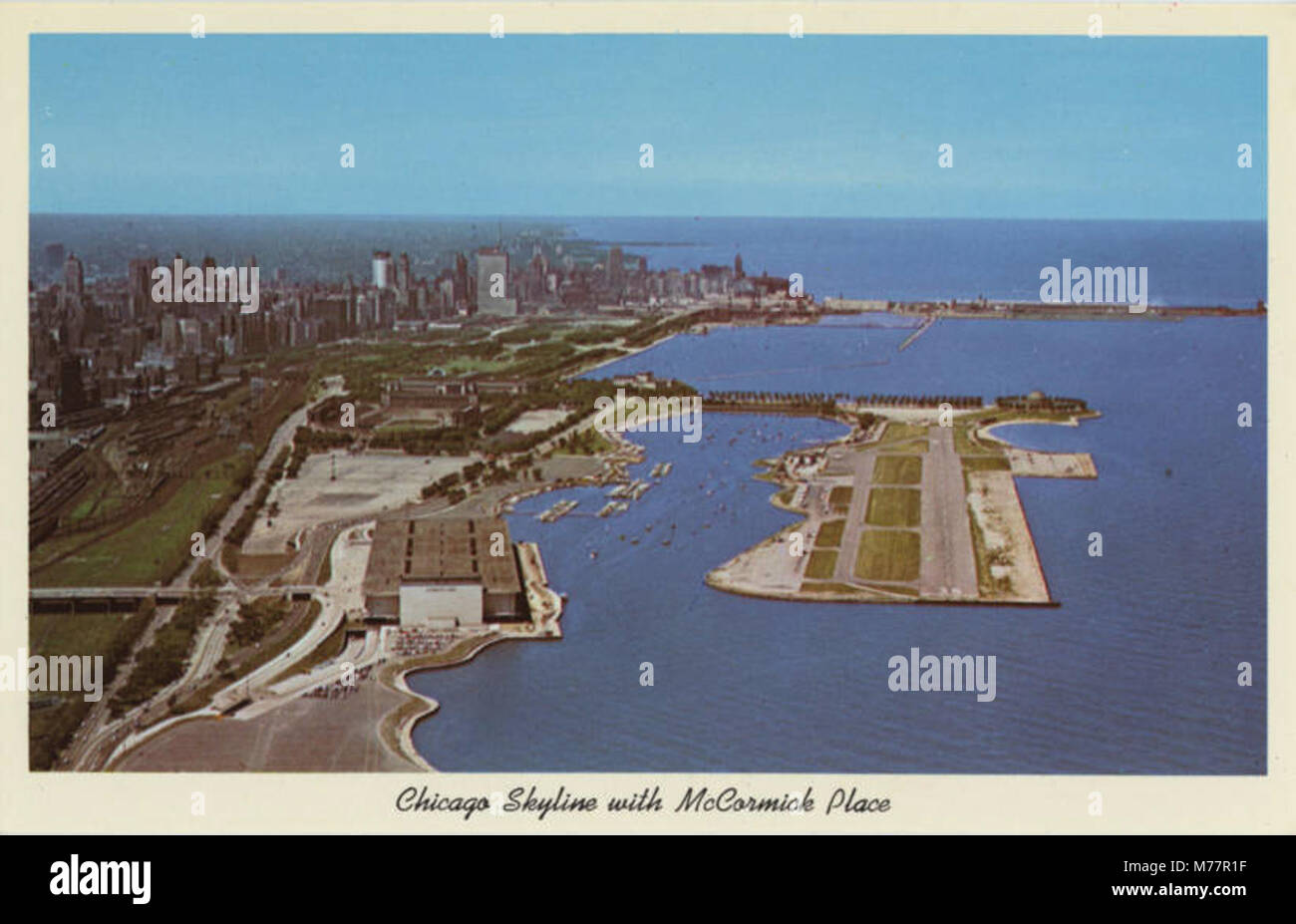 Chicago Skyline With Mccormick Place (NBY 416399 Stock Photo - Alamy