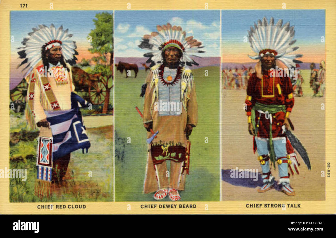 Chief red cloud hi-res stock photography and images - Alamy