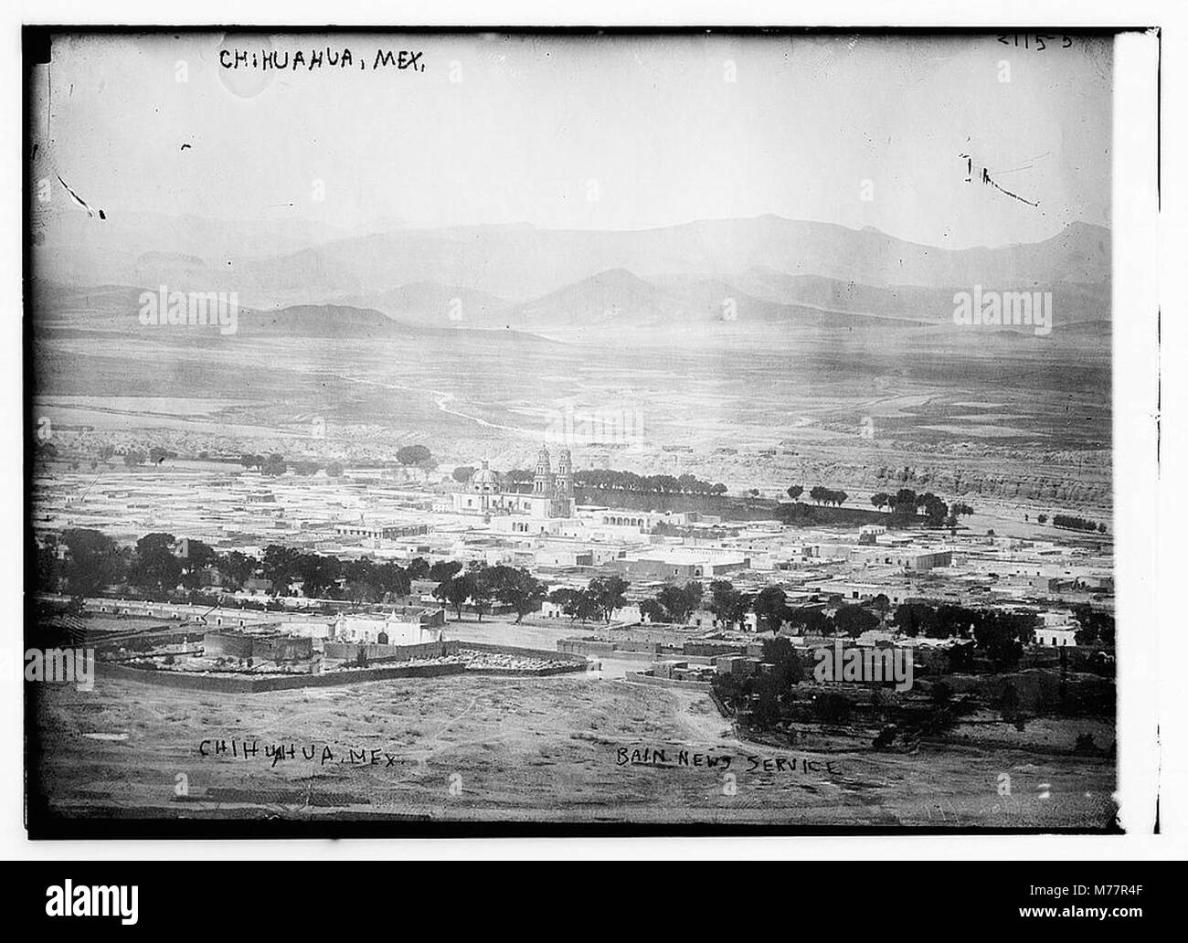 A photograph of Chihuahua, Mexico, showcasing the city's landscape ...