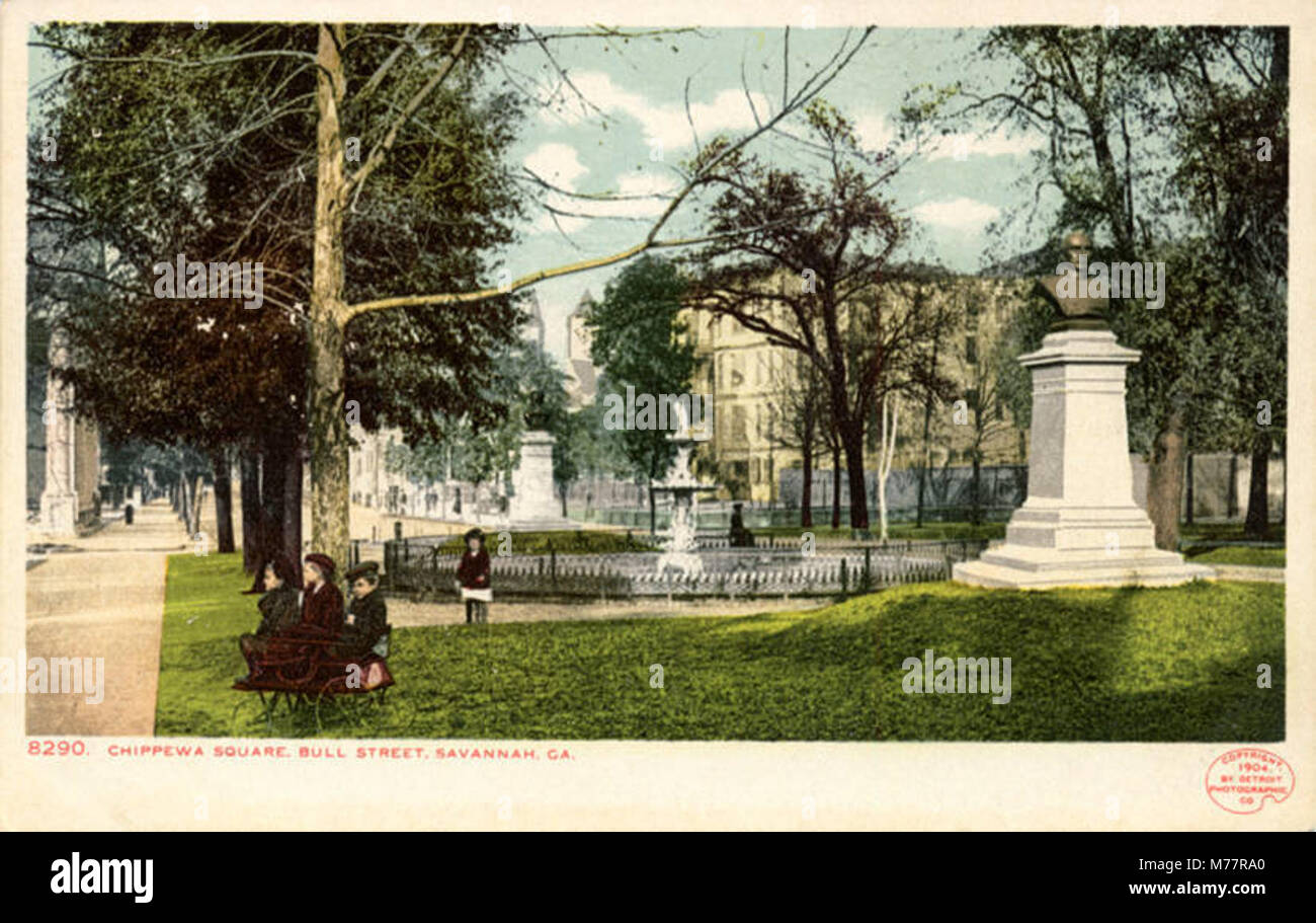 Chippewa square savannah ga hi-res stock photography and images - Alamy