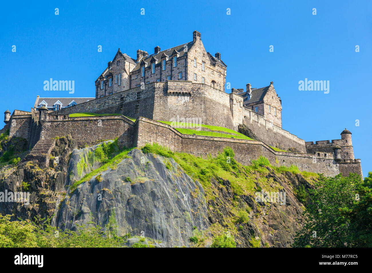Edinburgh Castle, historic fortress, UNESCO World Heritage Site, Castle ...