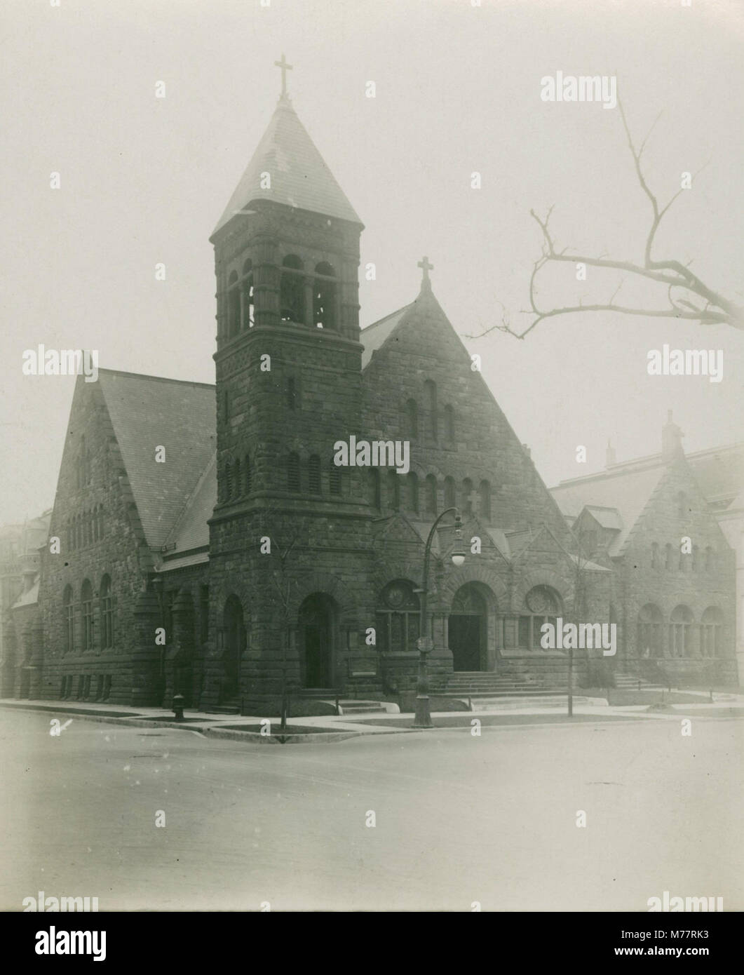 This photograph shows the Church of the Epiphany in Chicago, taken in ...