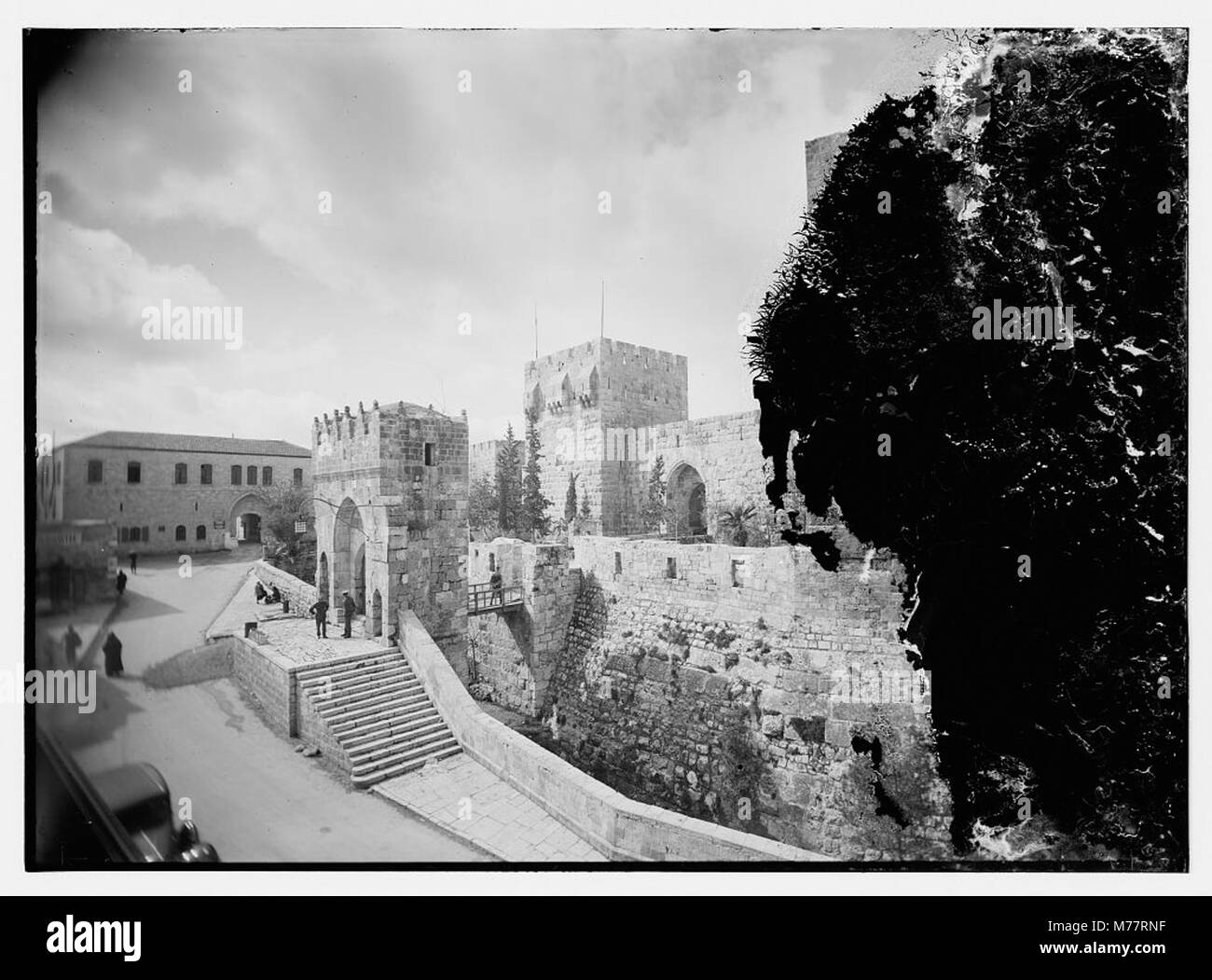 The Citadel and Tower of David are featured in this image, showcasing ...