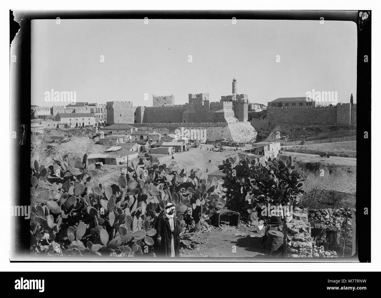 The Citadel of David, an ancient site in Jerusalem, known for its ...