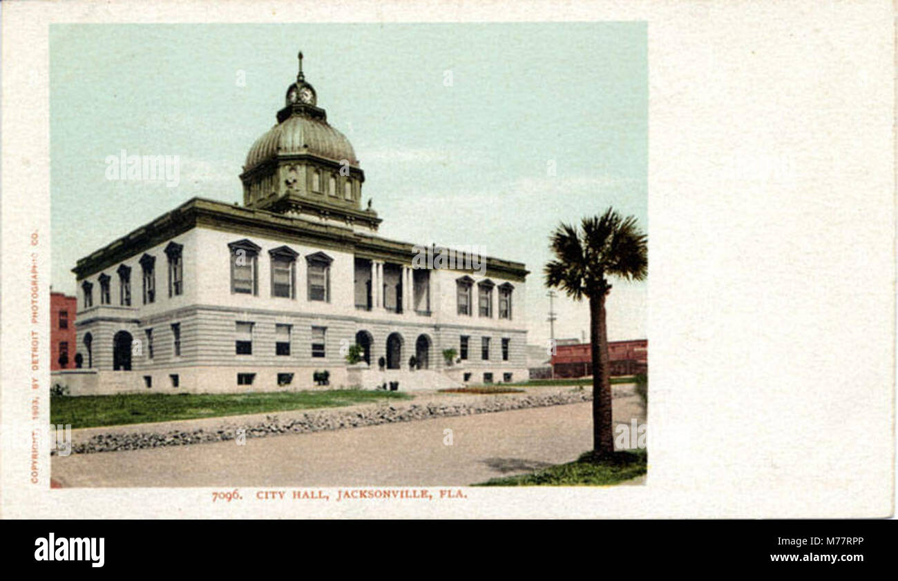 Photograph of Jacksonville's City Hall, an architectural landmark in ...