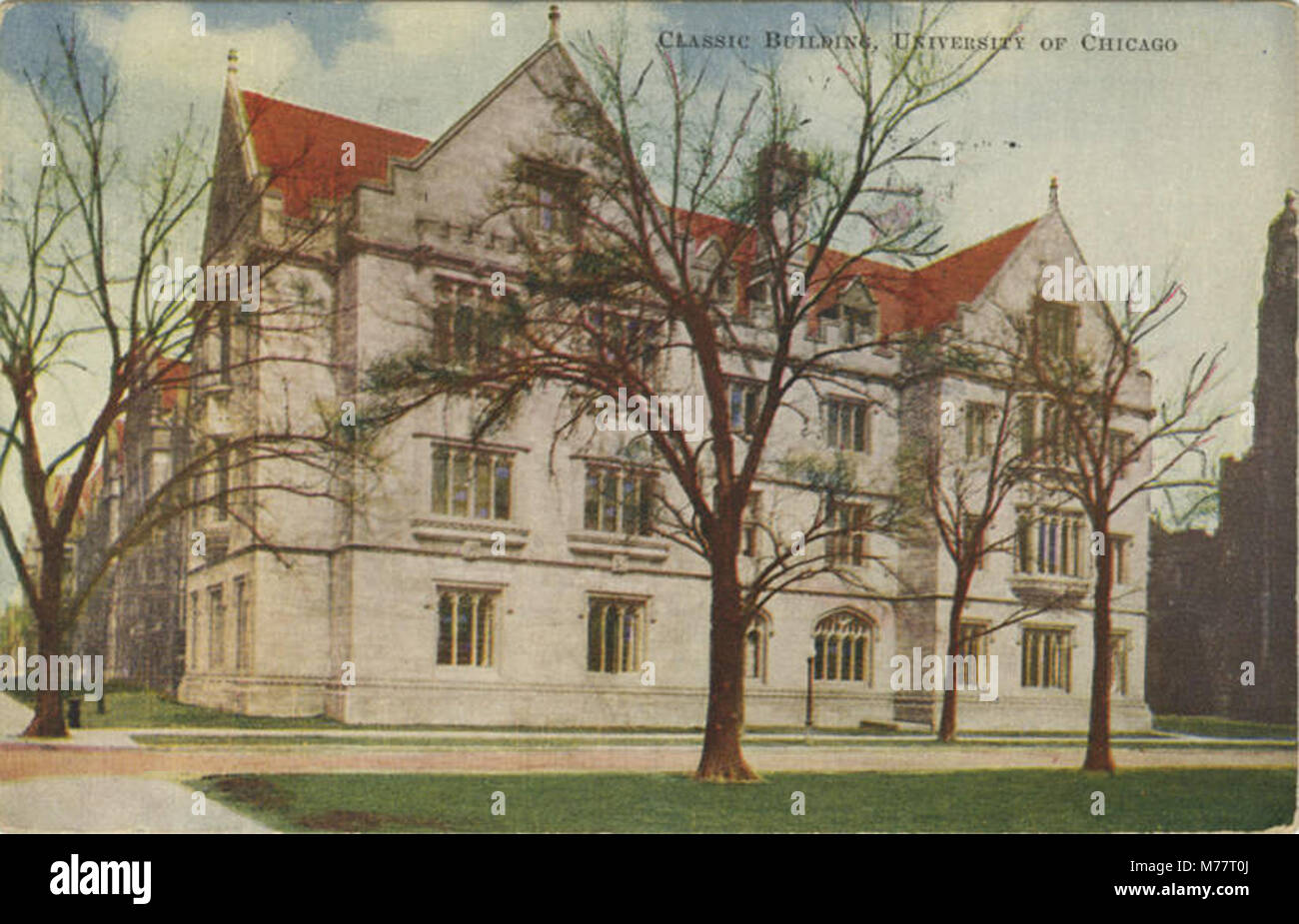 The Classic Building at the University of Chicago, known for its ...