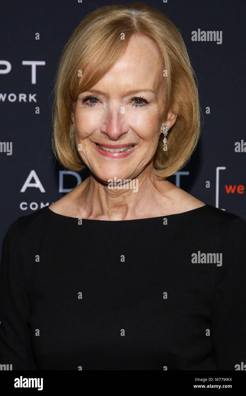New York, NY, USA. 8th Mar, 2018. Judy Woodruff at arrivals for 2018 ...