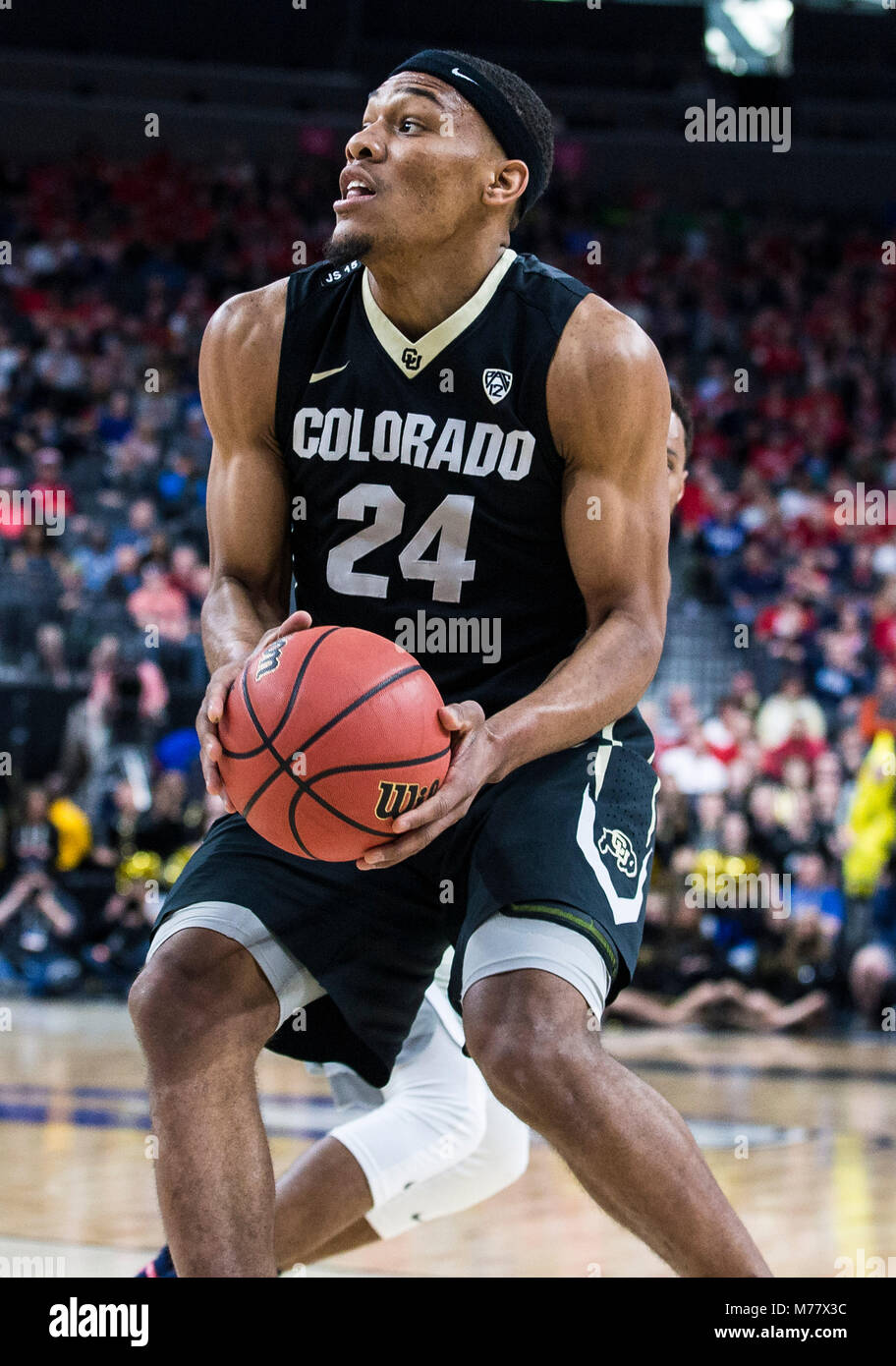 Mar 08 2018 Las Vegas, NV, U.S.A. Colorado guard George King (24 ...