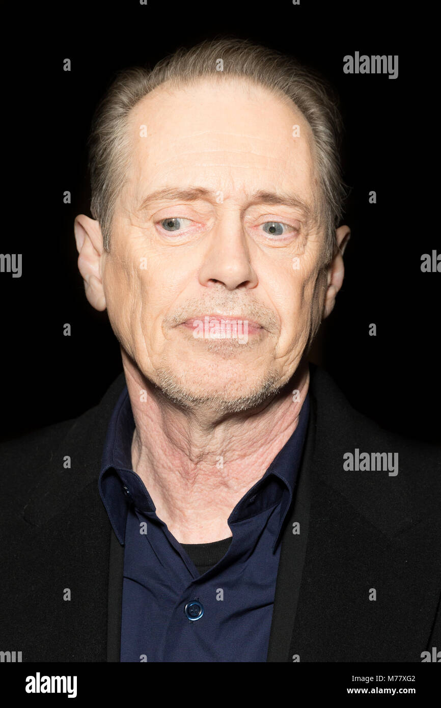 New York, NY - March 8, 2018: Steve Buscemi attends New York premiere ...