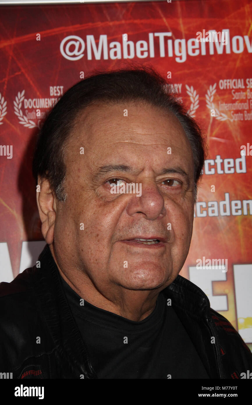 Paul Sorvino 03/08/2018 Screening of "Mabel, Mabel, Tiger Trainer" held ...