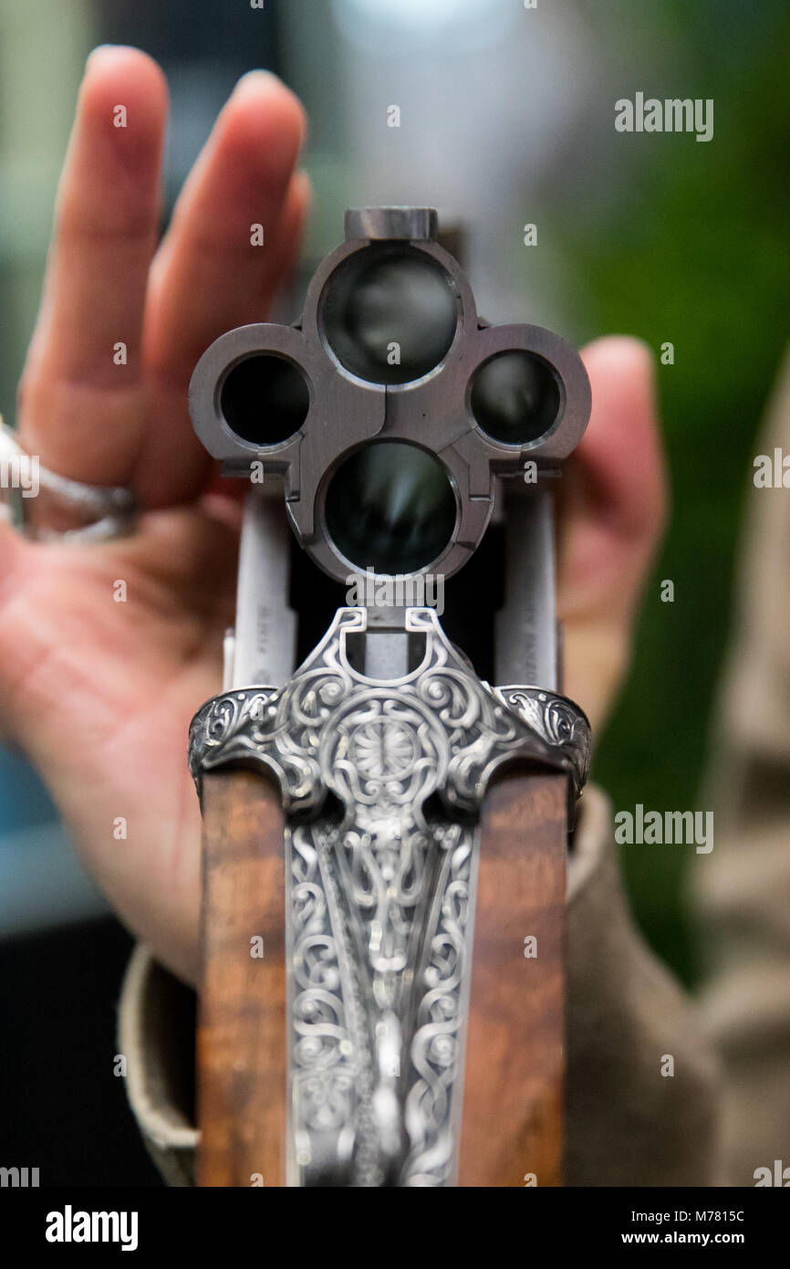 Nuremberg, Germany. 09 March 2018, : A hunting rifle made by the ...