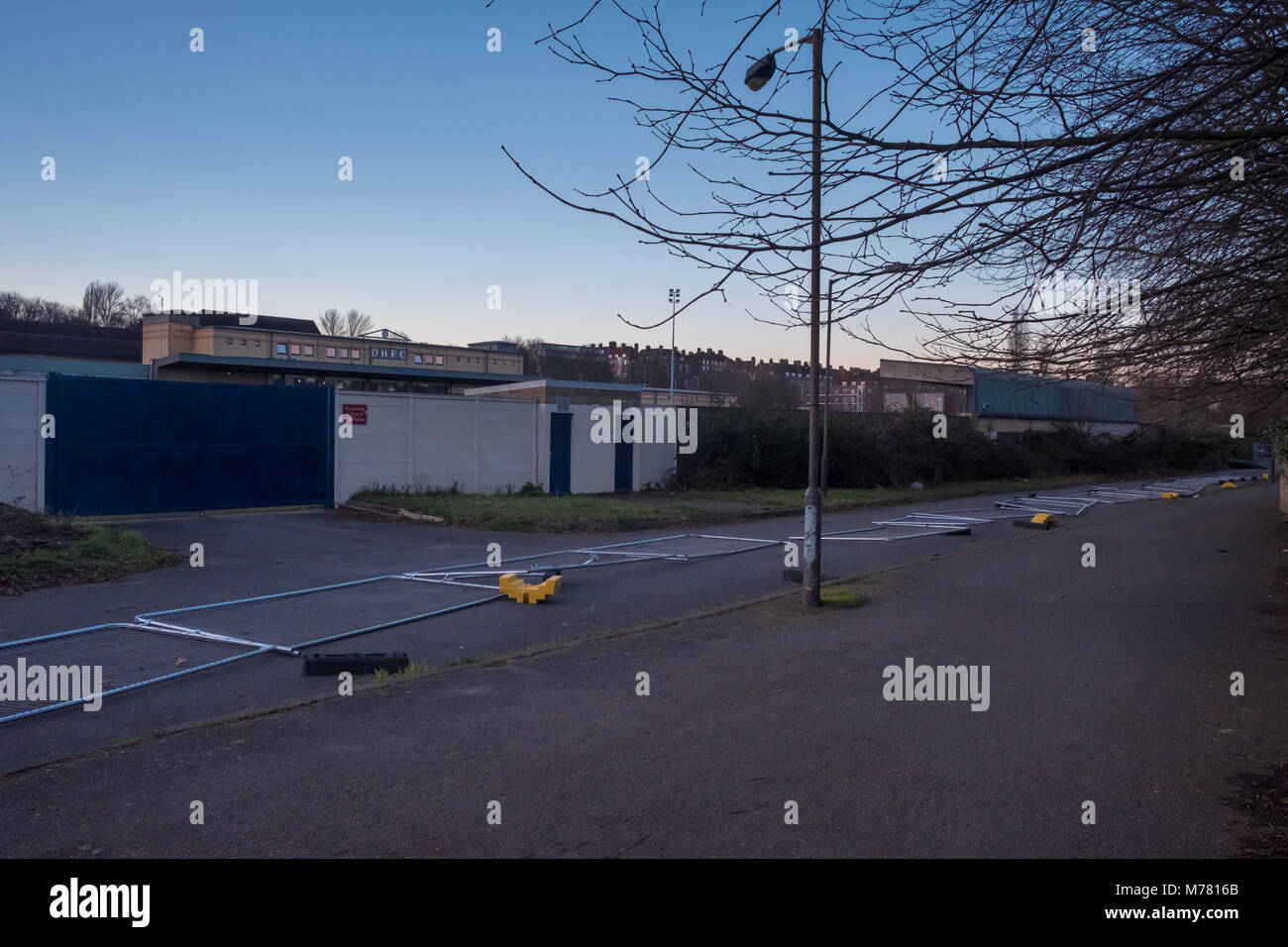 Football perimeter fence High Resolution Stock Photography and Images ...