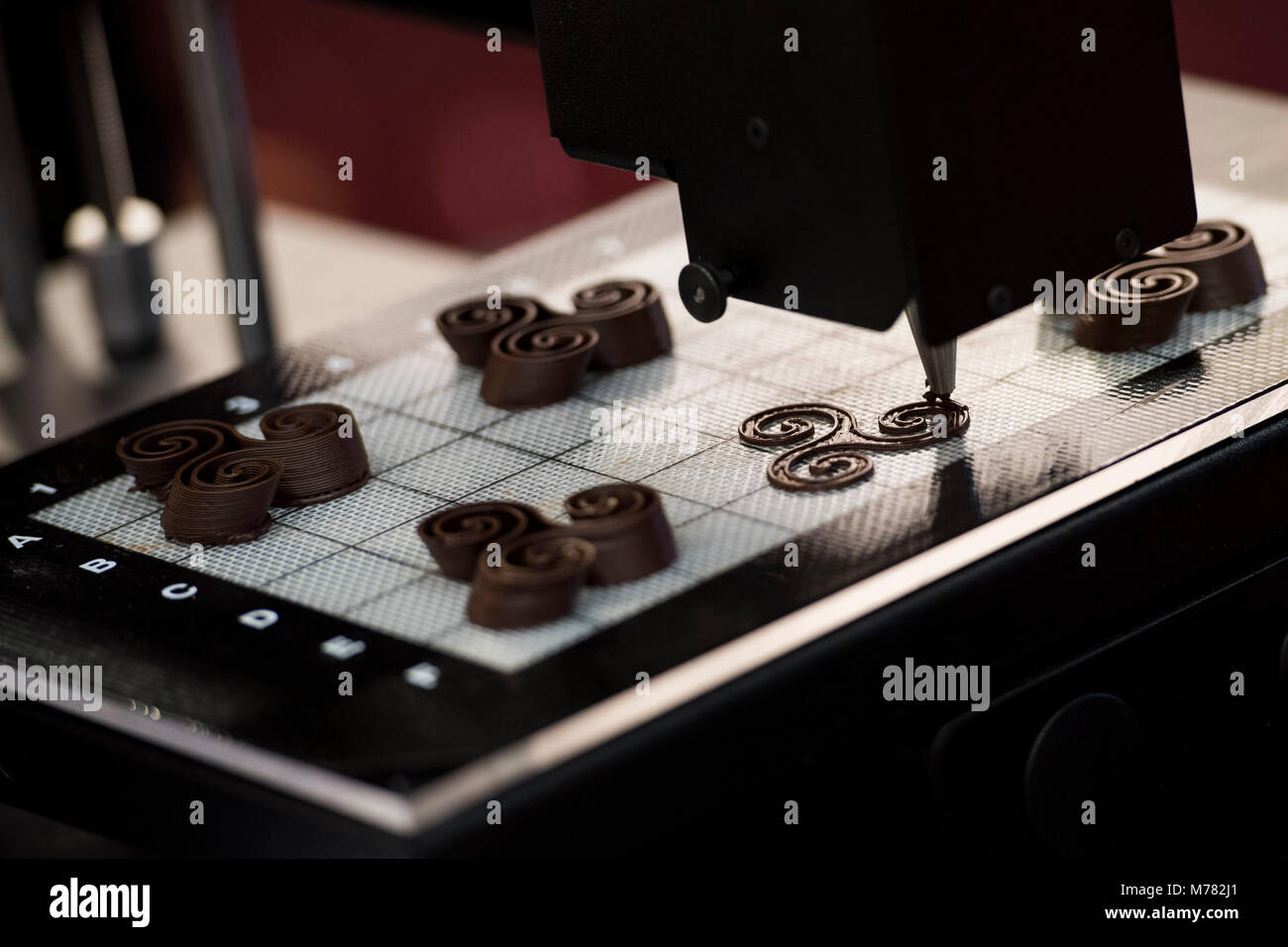 3d chocolate printer hi-res stock photography and images - Alamy