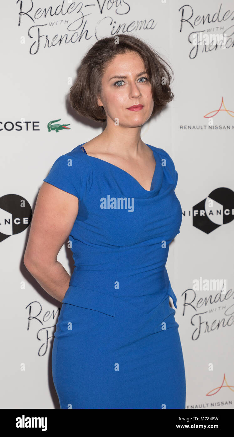 New York, NY, USA - March 8, 2018: Composer Julie Roue attends Renez ...