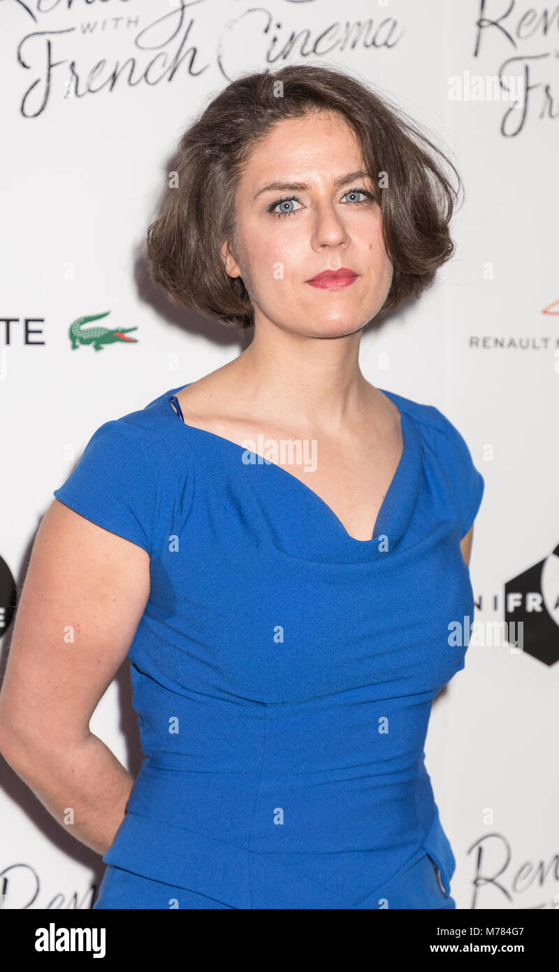 New York, NY, USA - March 8, 2018: Composer Julie Roue attends Renez ...