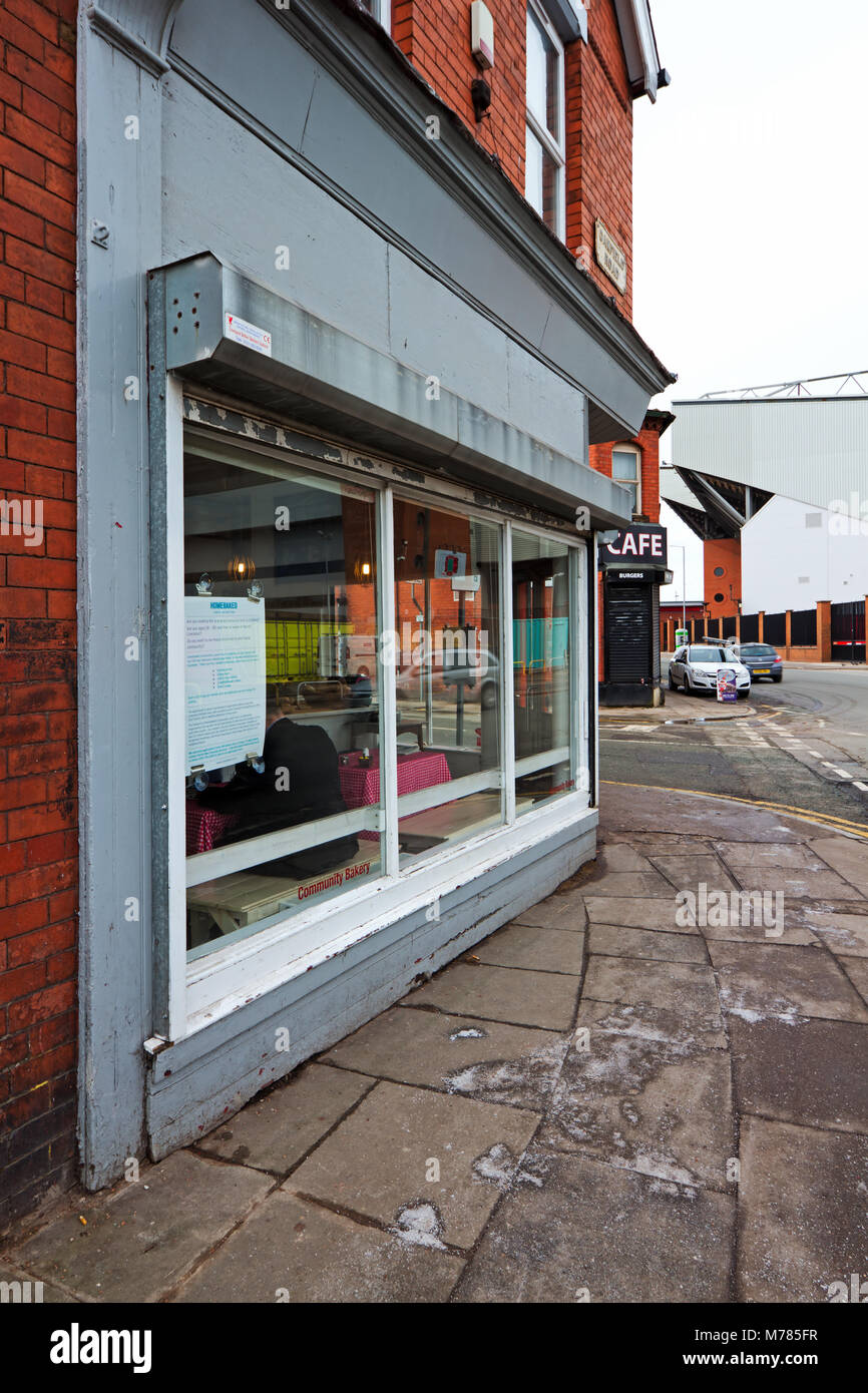 Anfield, Liverpool, UK. 9th March 2018. Homebaked is a community co ...