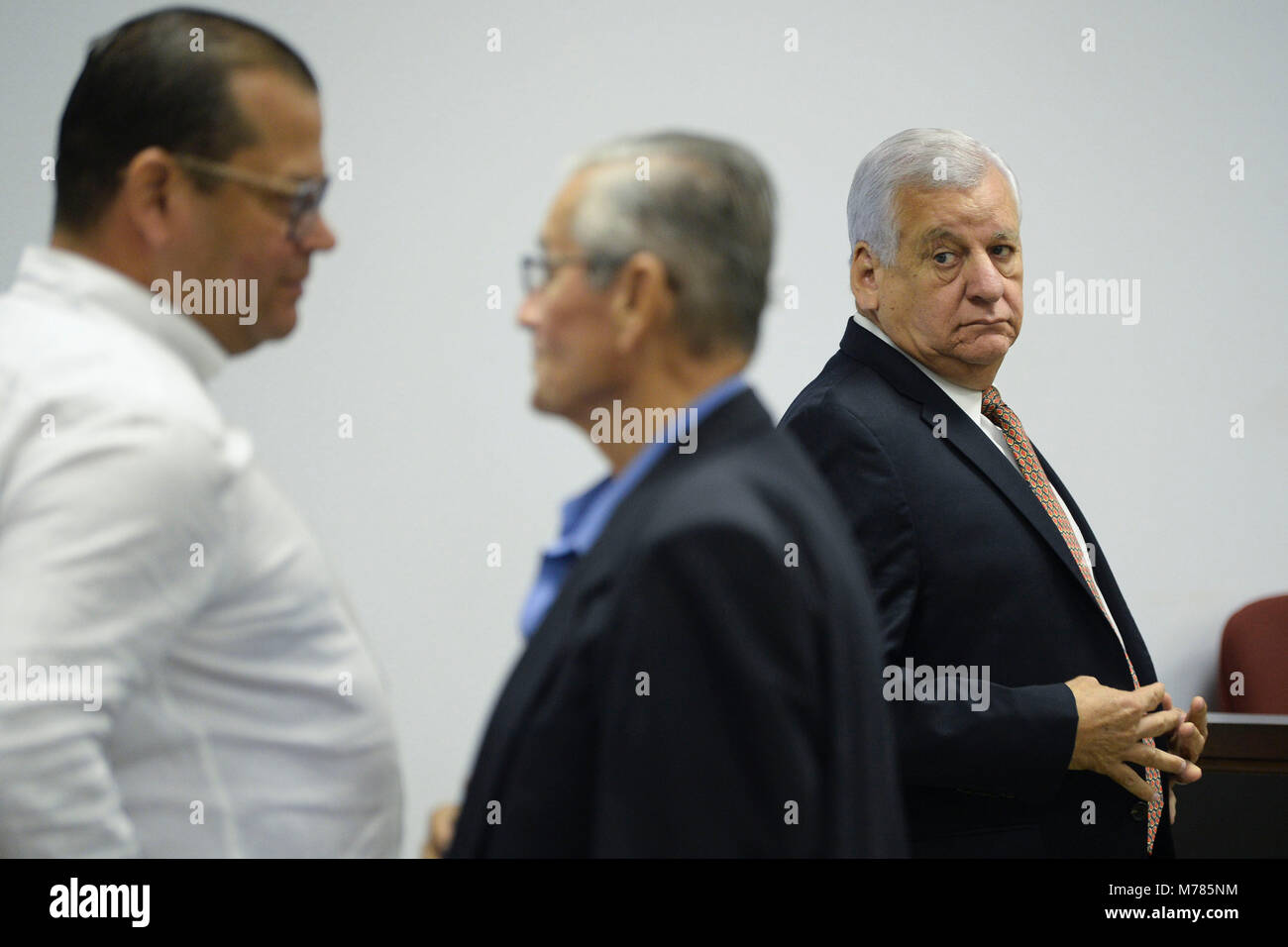 BAYAMON, Puerto Rico. , . VISTA CONTRA EL EX ALCALDE DE GUAYNABO HECTOR ...