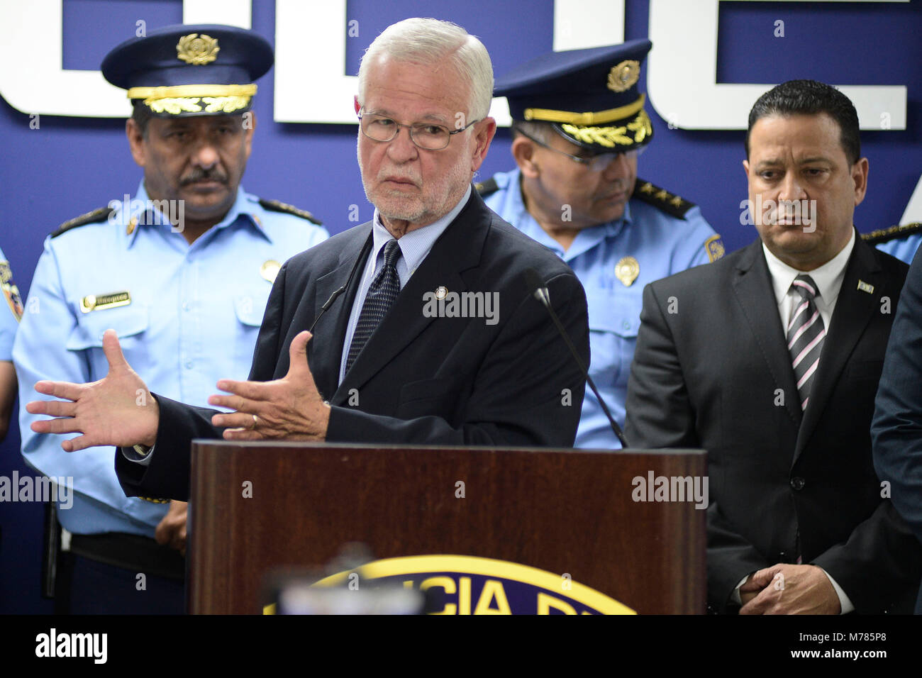 SAN JUAN, Puerto Rico. , . DESDE EL CUARTEL GENERAL DE LA POLICIA EN ...