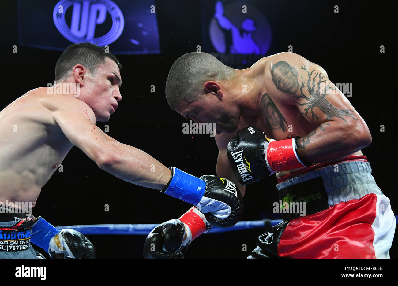 SAN JUAN, Puerto Rico. , . Noche de campeon Jayson Velez vs. Juan ...