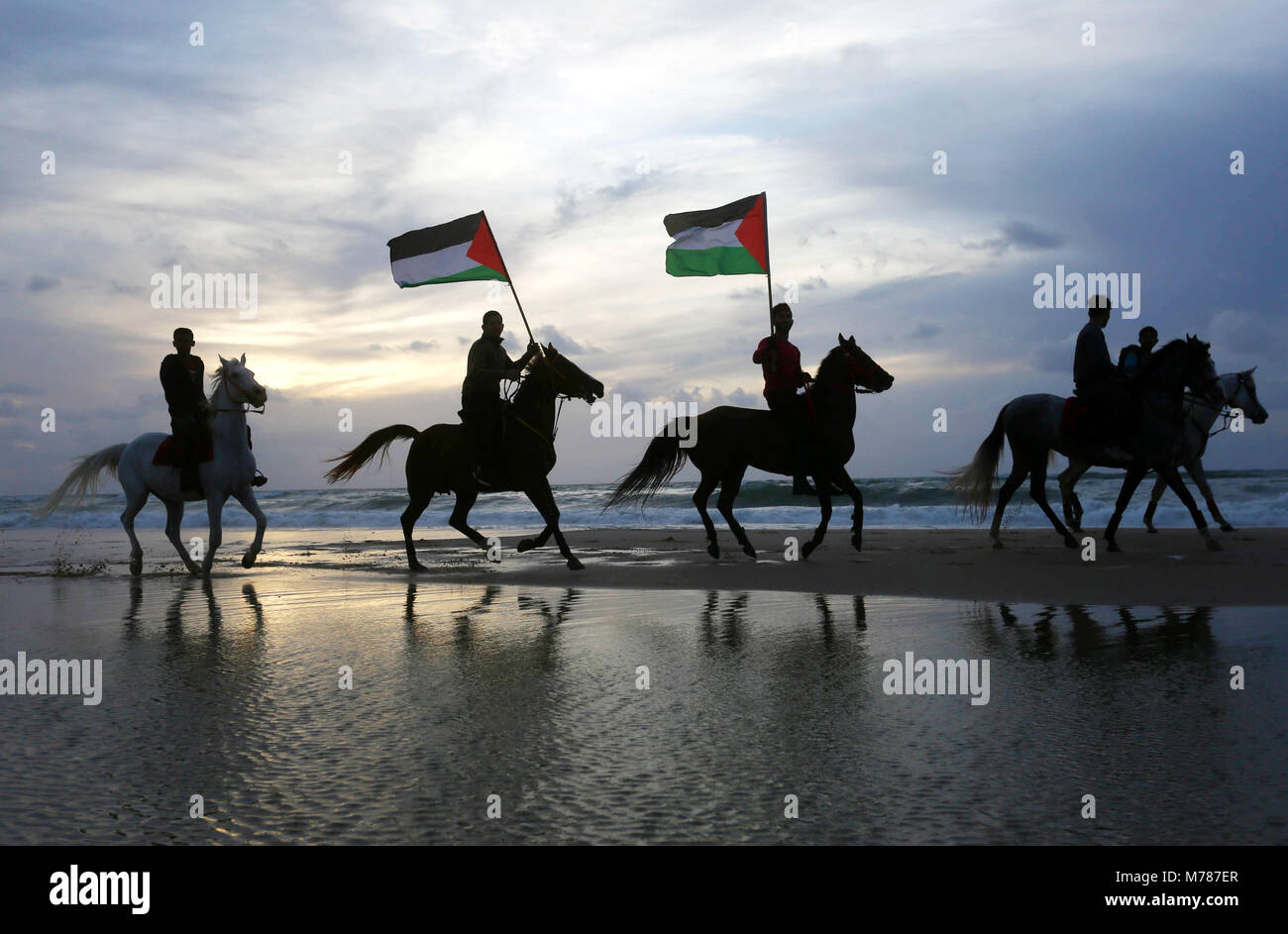 Gaza City, Gaza Strip, Palestinian Territory. 9th Mar, 2018 ...