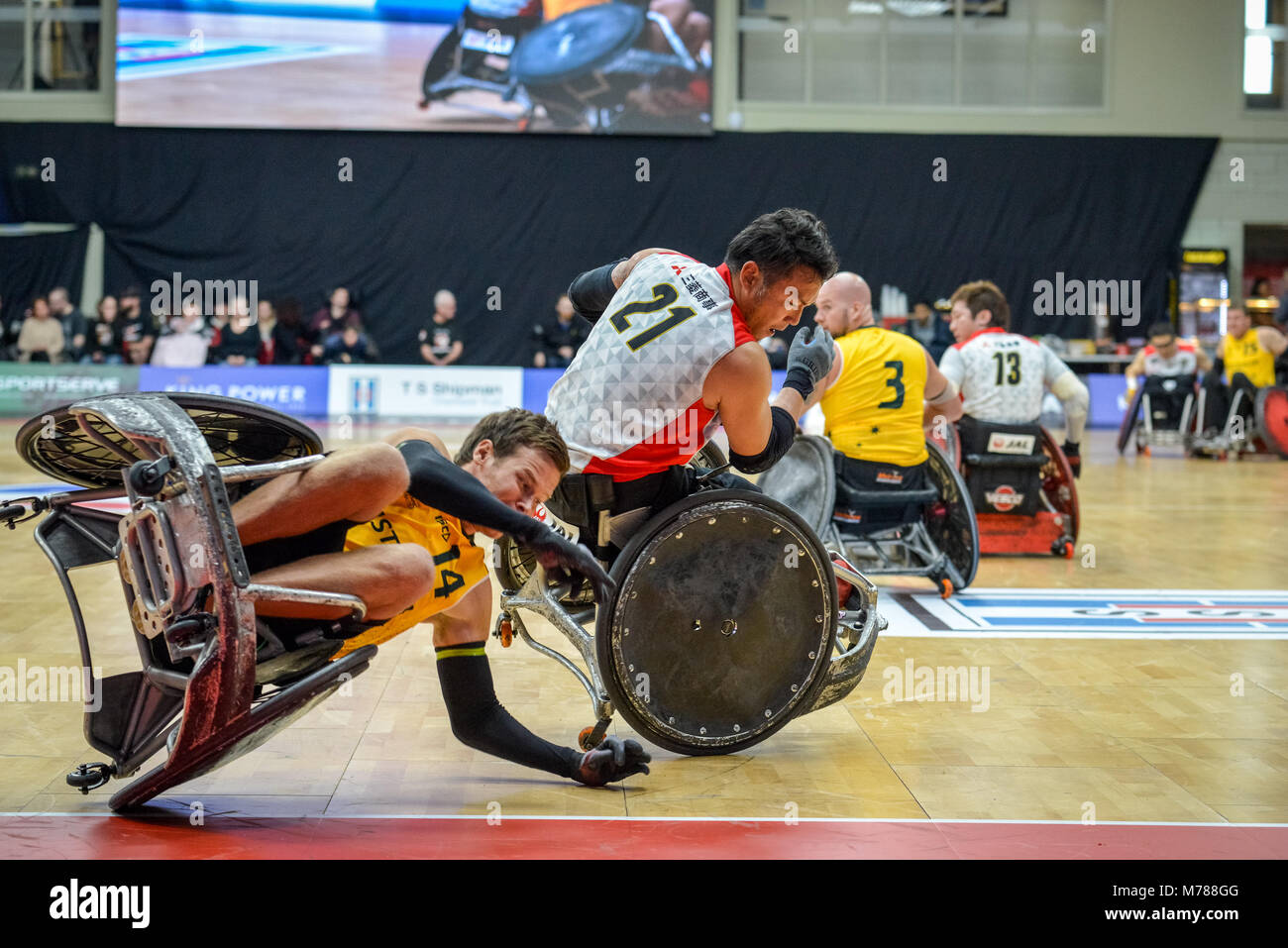Wheelchair rugby hi-res stock photography and images - Alamy